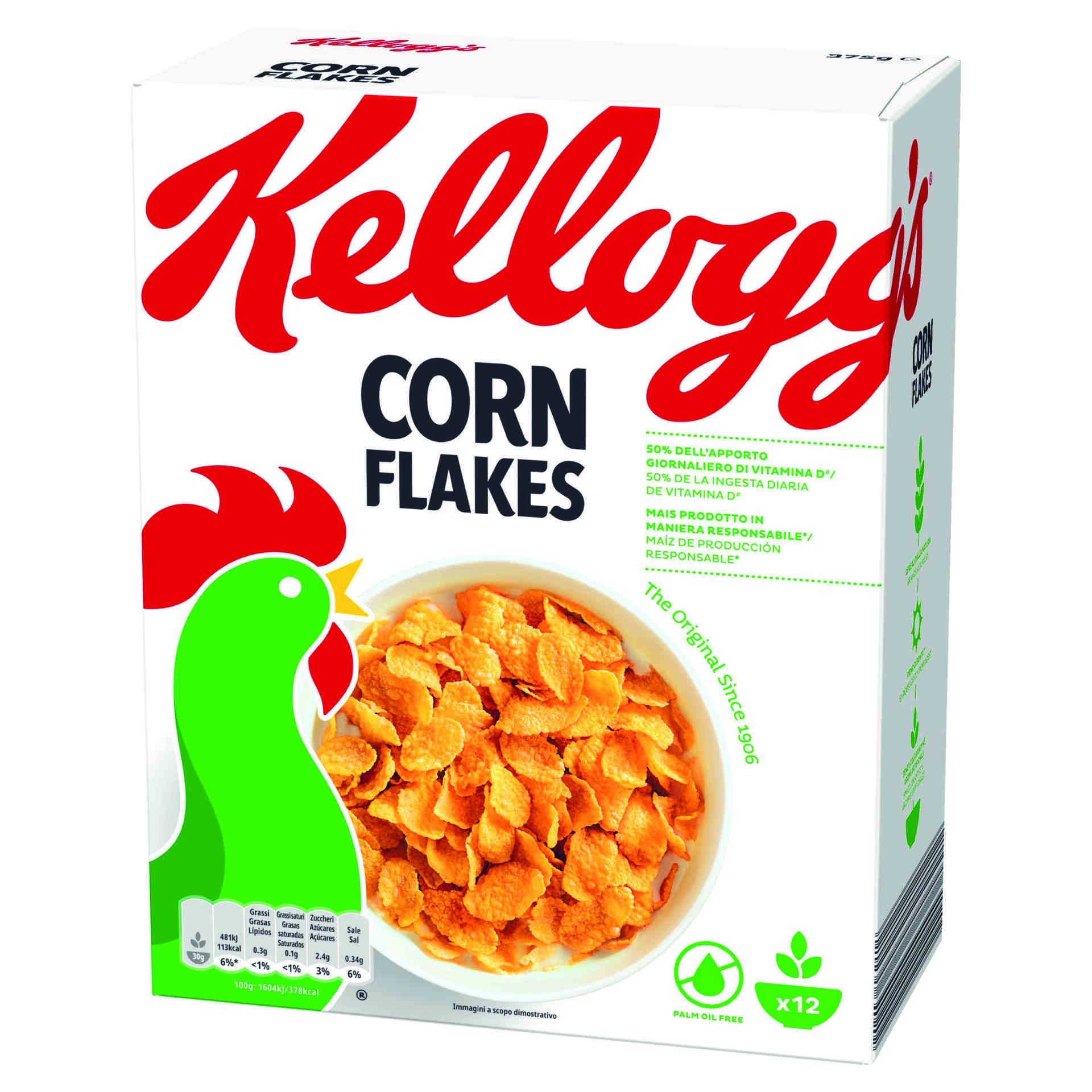 Cereais Corn Flakes Kellogg's | Continente Online