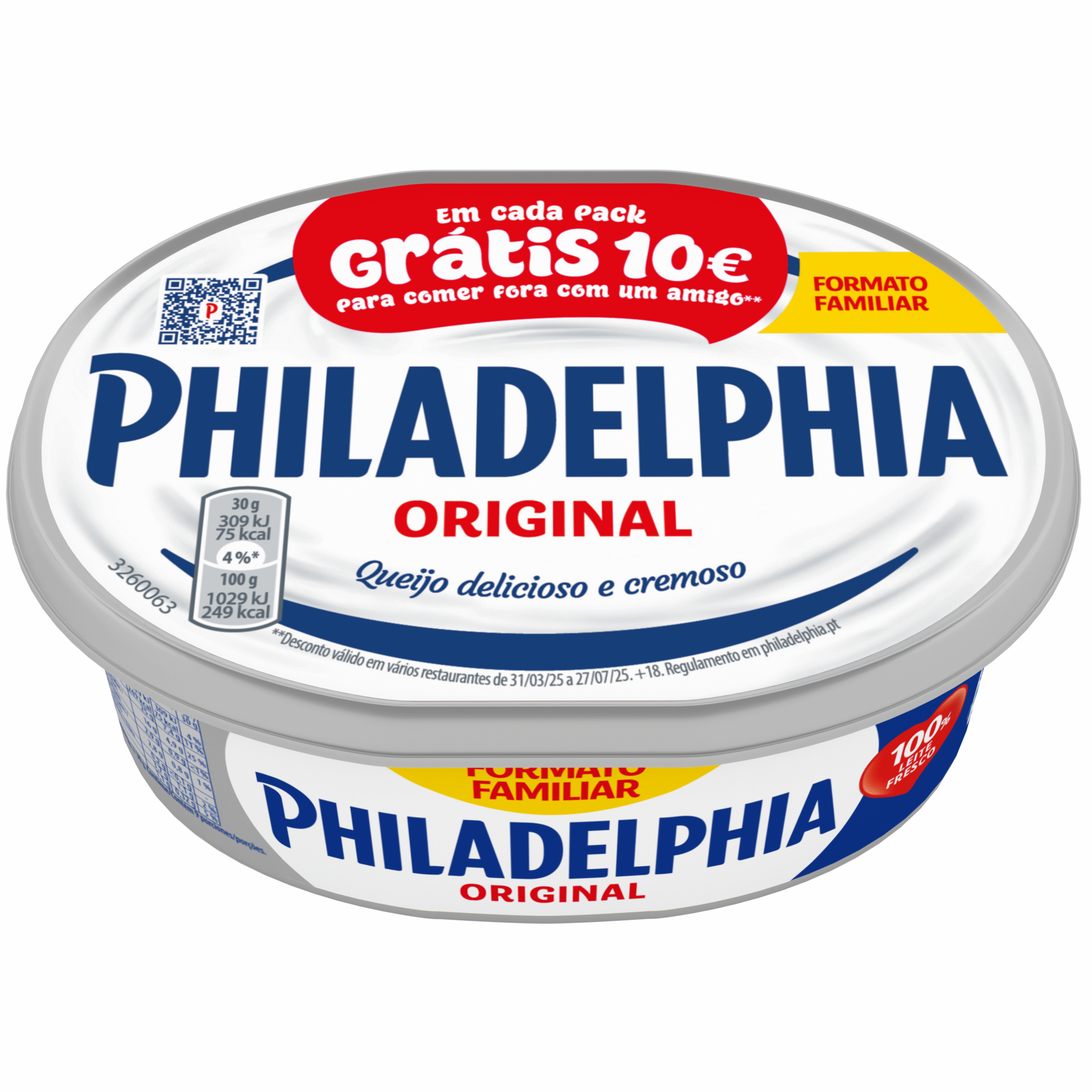 Queijo para Barrar Philadelphia - emb. 270 gr | Continente Online