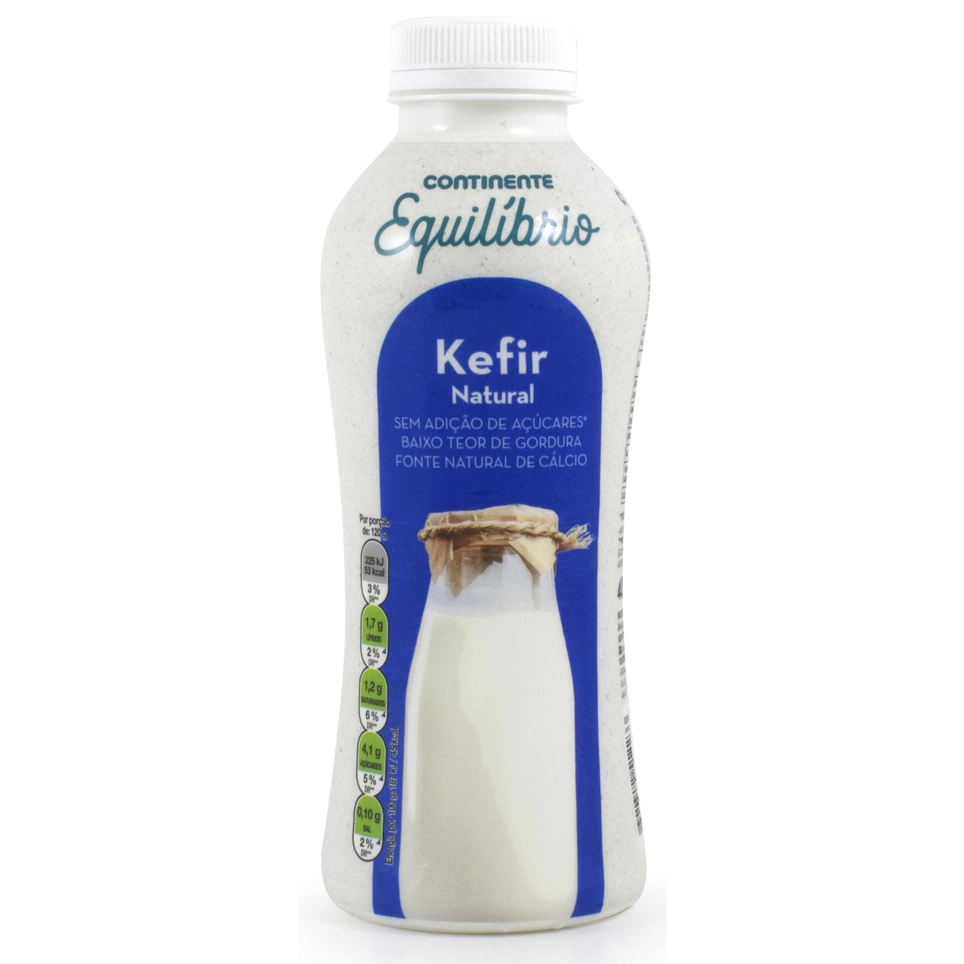 Iogurte Kefir Natural Continente Equilíbrio - emb. 480 gr | Continente ...
