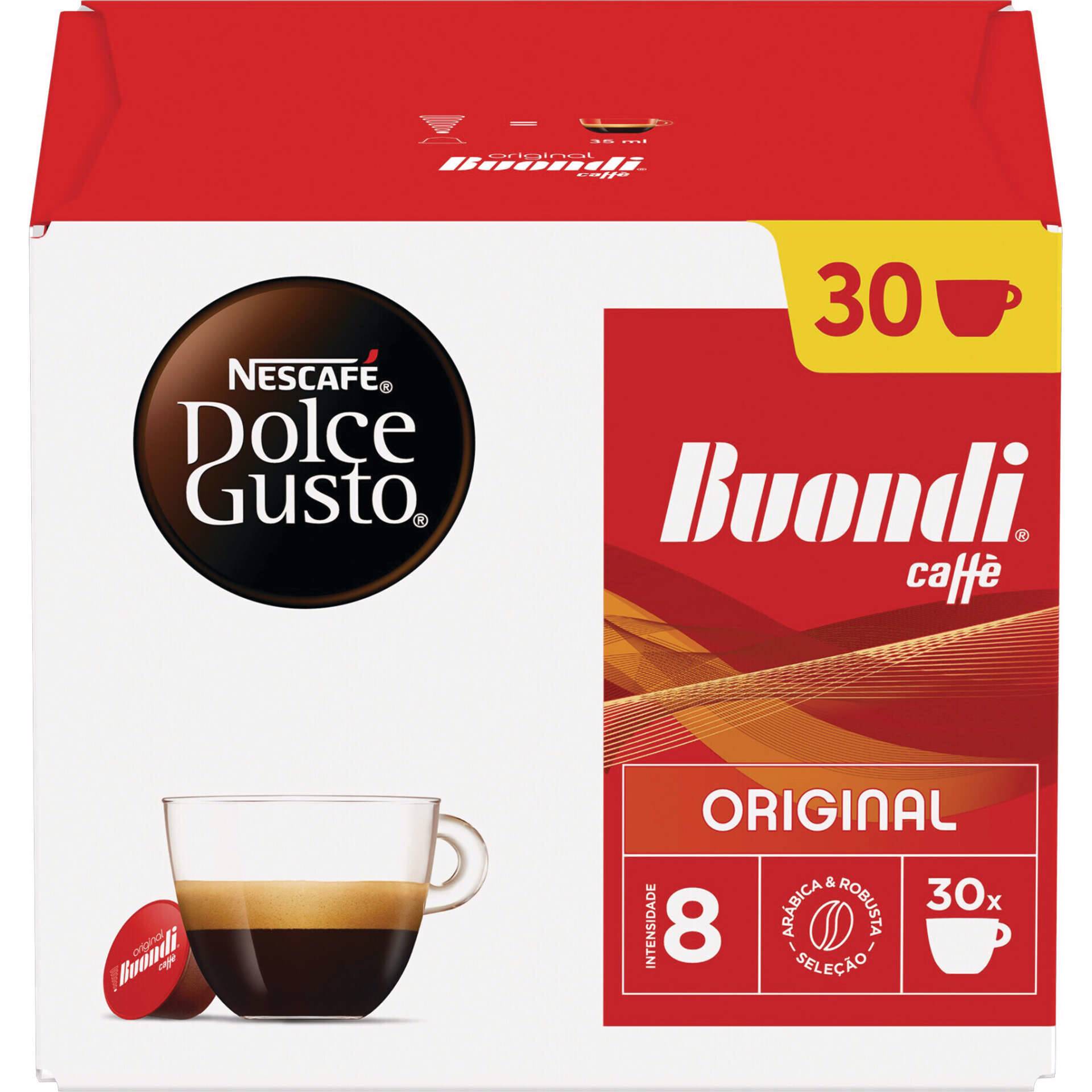 Cápsulas de Café Buondi Int 8 Nescafé Dolce Gusto | Continente Online