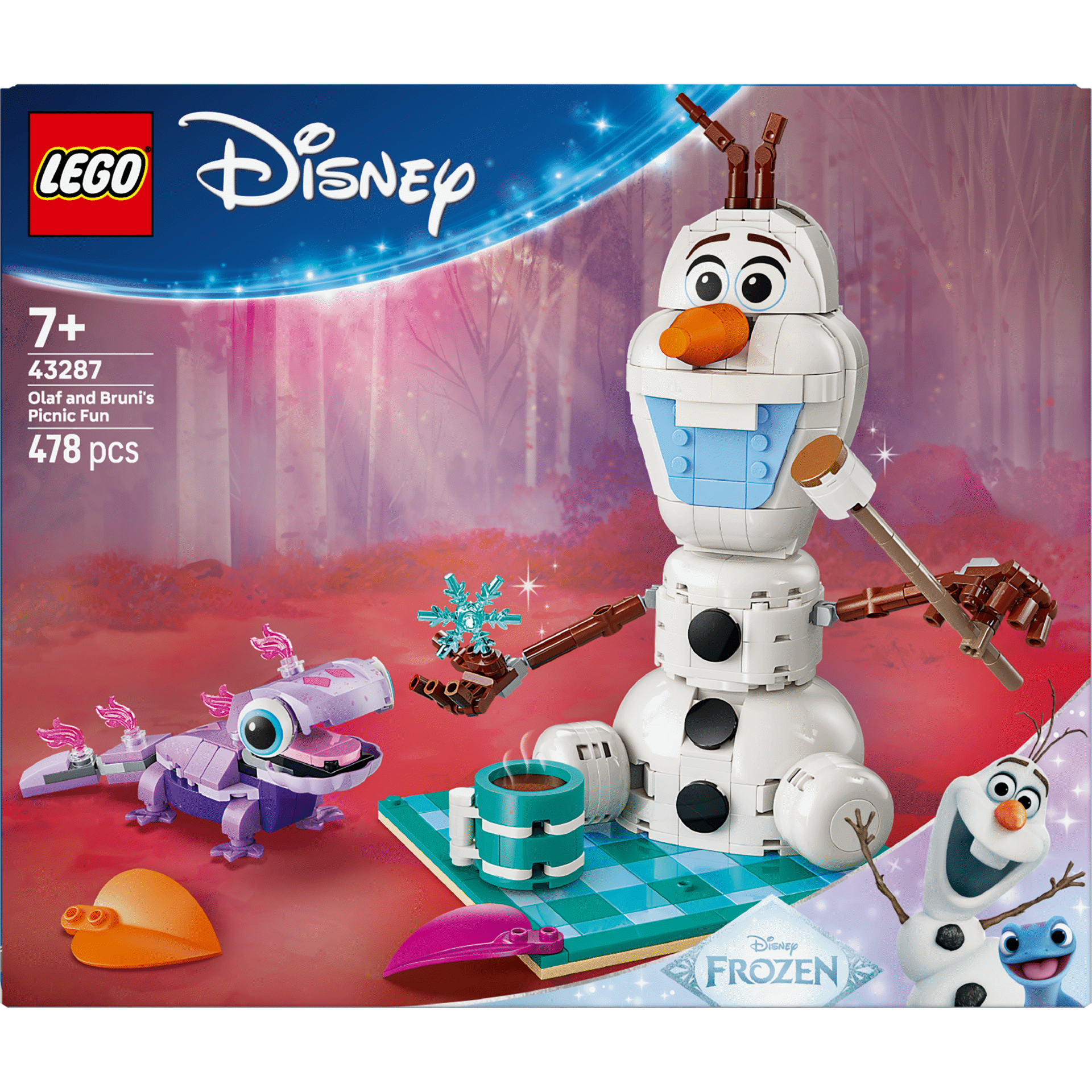 LEGO Disney - Piquenique Divertido com o Olaf e Bruni - 43287 ...