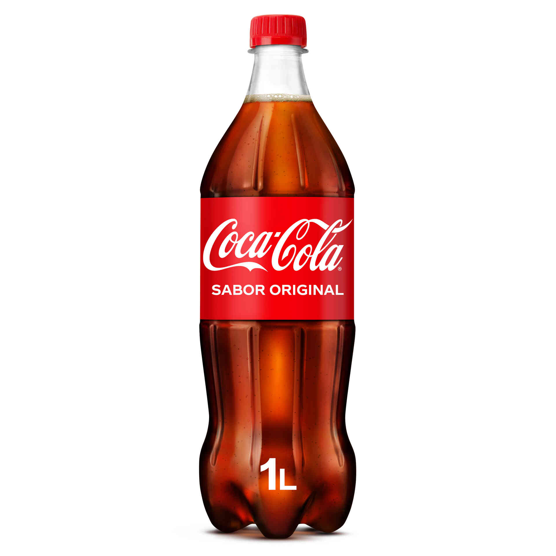 Refrigerante com Gás Cola Coca-Cola - emb. 1 lt | Continente Online