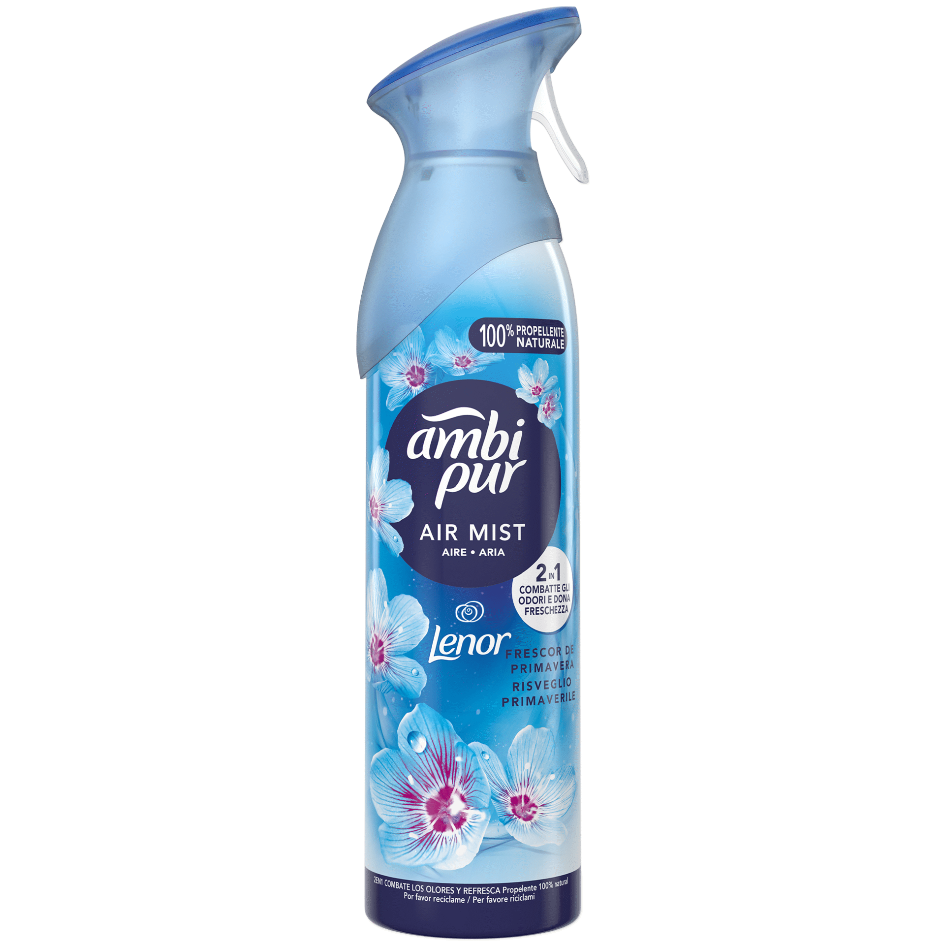 Ambientador Spray Air Mist Frescura Primavera Ambipur - emb. 185 ml ...