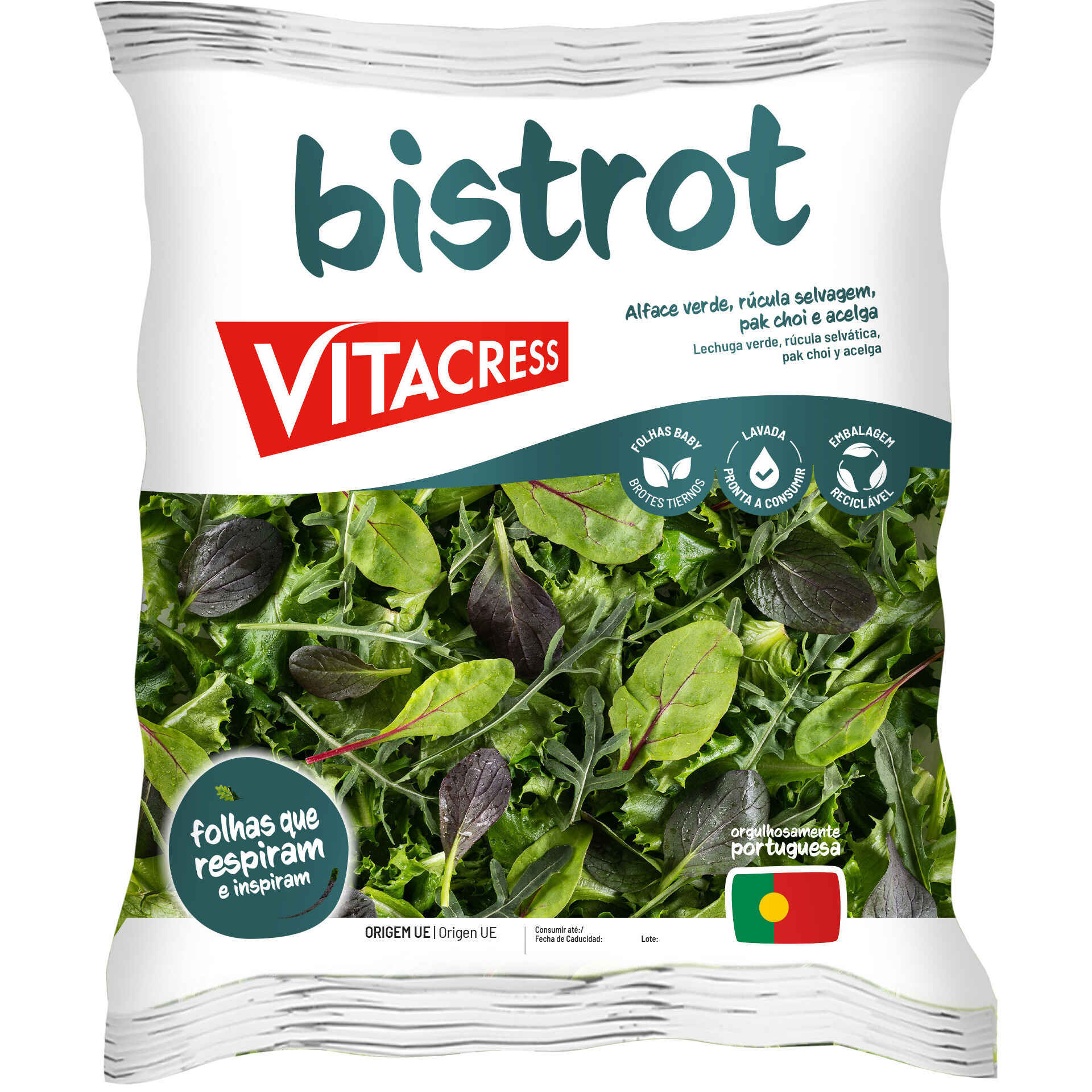 Salada Bistrot Vitacress - emb. 100 gr | Continente Online