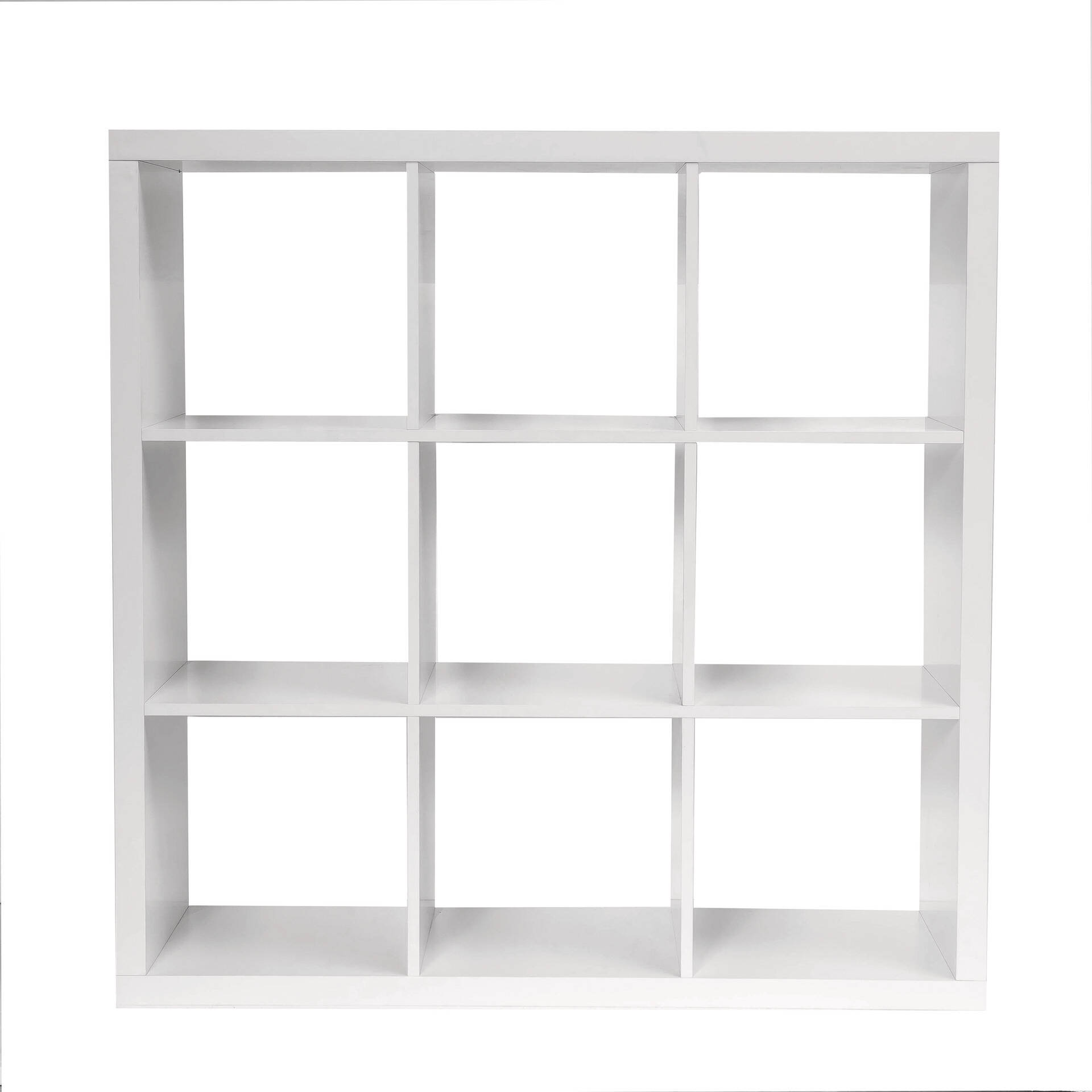 Estante 3x3 Cubos 111x39x111cm Branca 1 un - Kasa | Continente