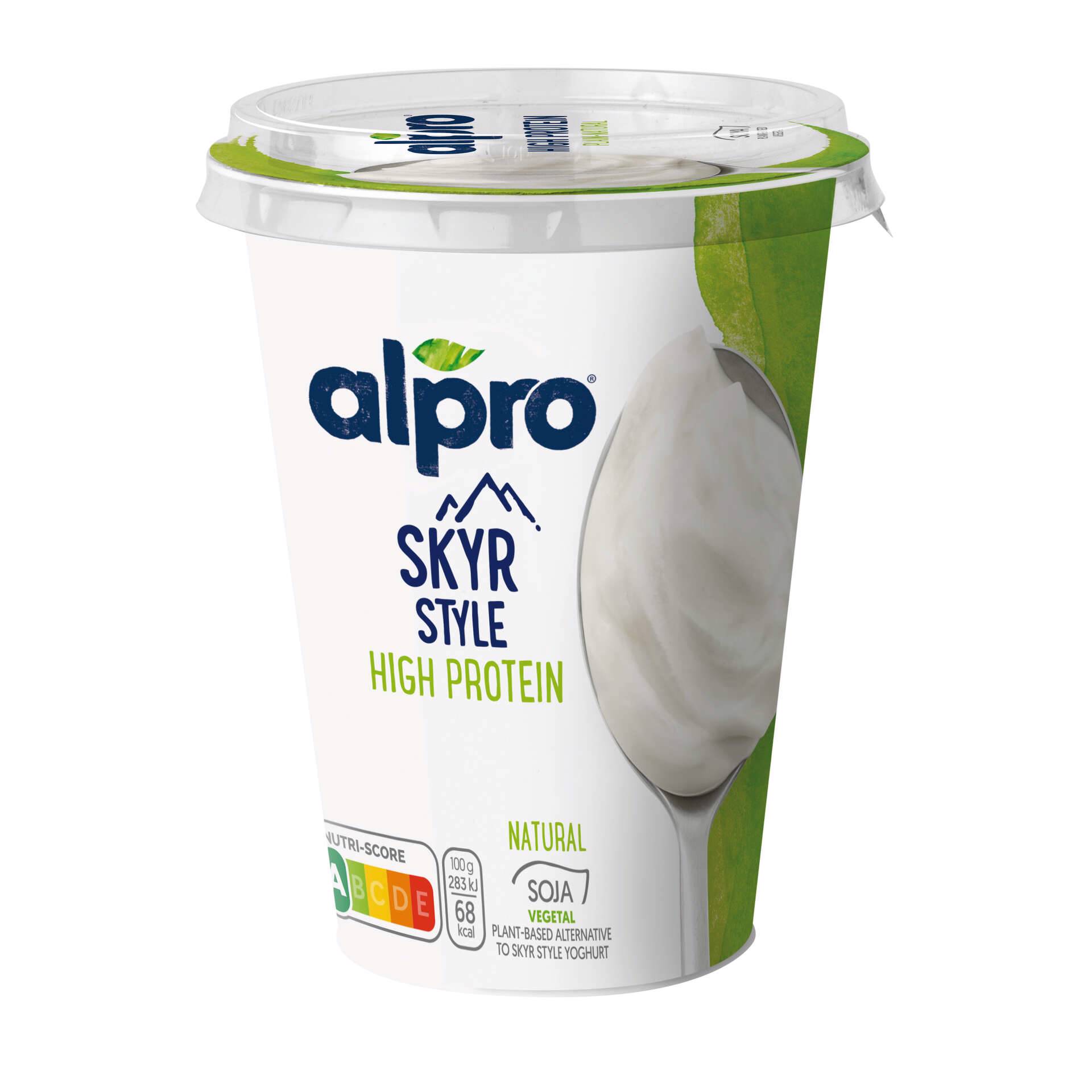 Yofu Soja Natural Estilo Skyr - emb. 400 gr - Alpro | Continente Online