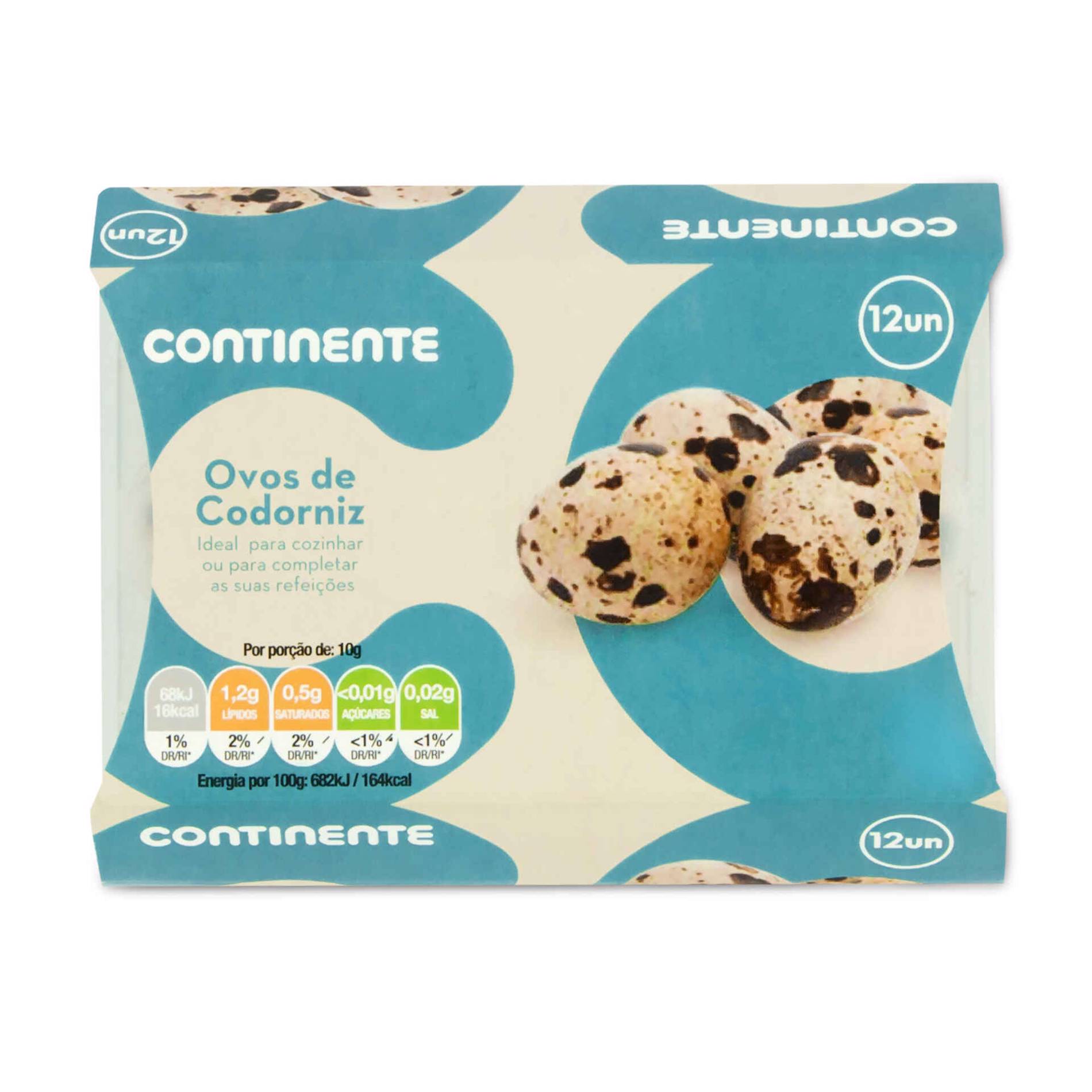 Ovos de Codorniz Continente | Continente Online
