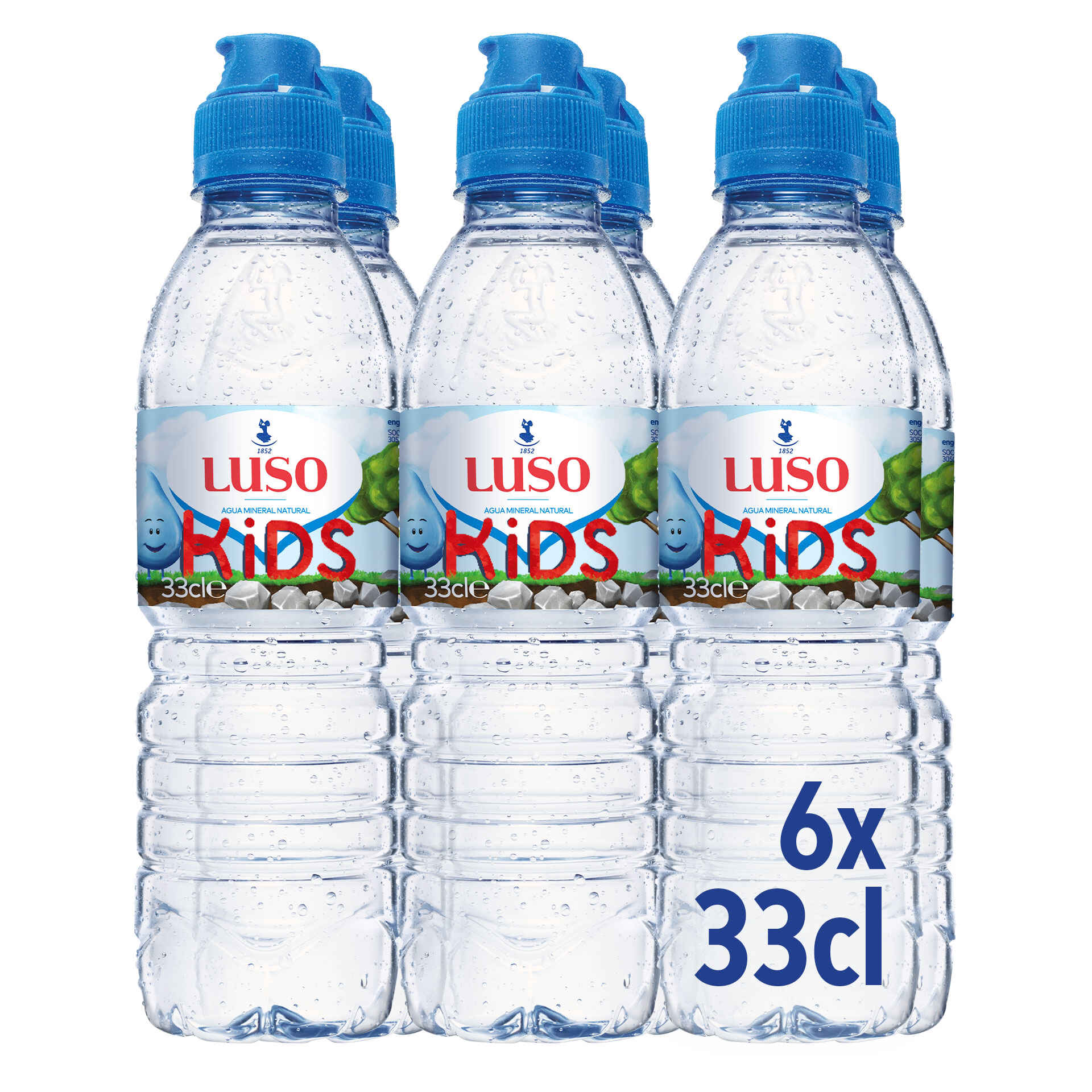 Água sem Gás Júnior Luso - emb. 6 x 33 cl | Continente Online