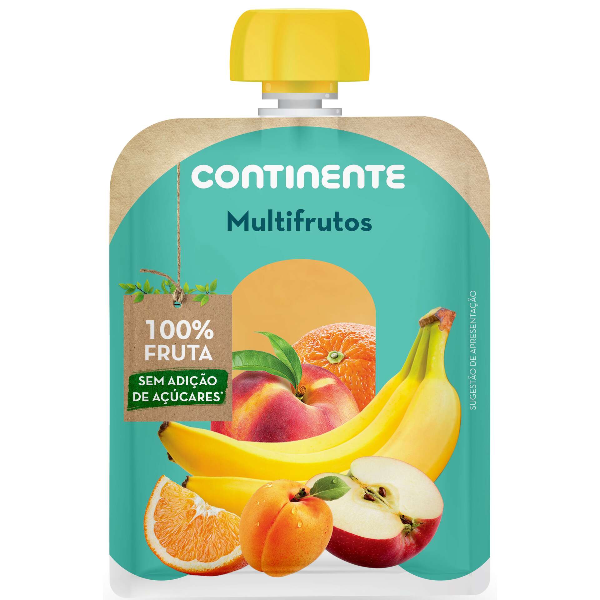 Saqueta de Fruta Multifrutos +8M Continente - emb. 90 gr | Continente ...