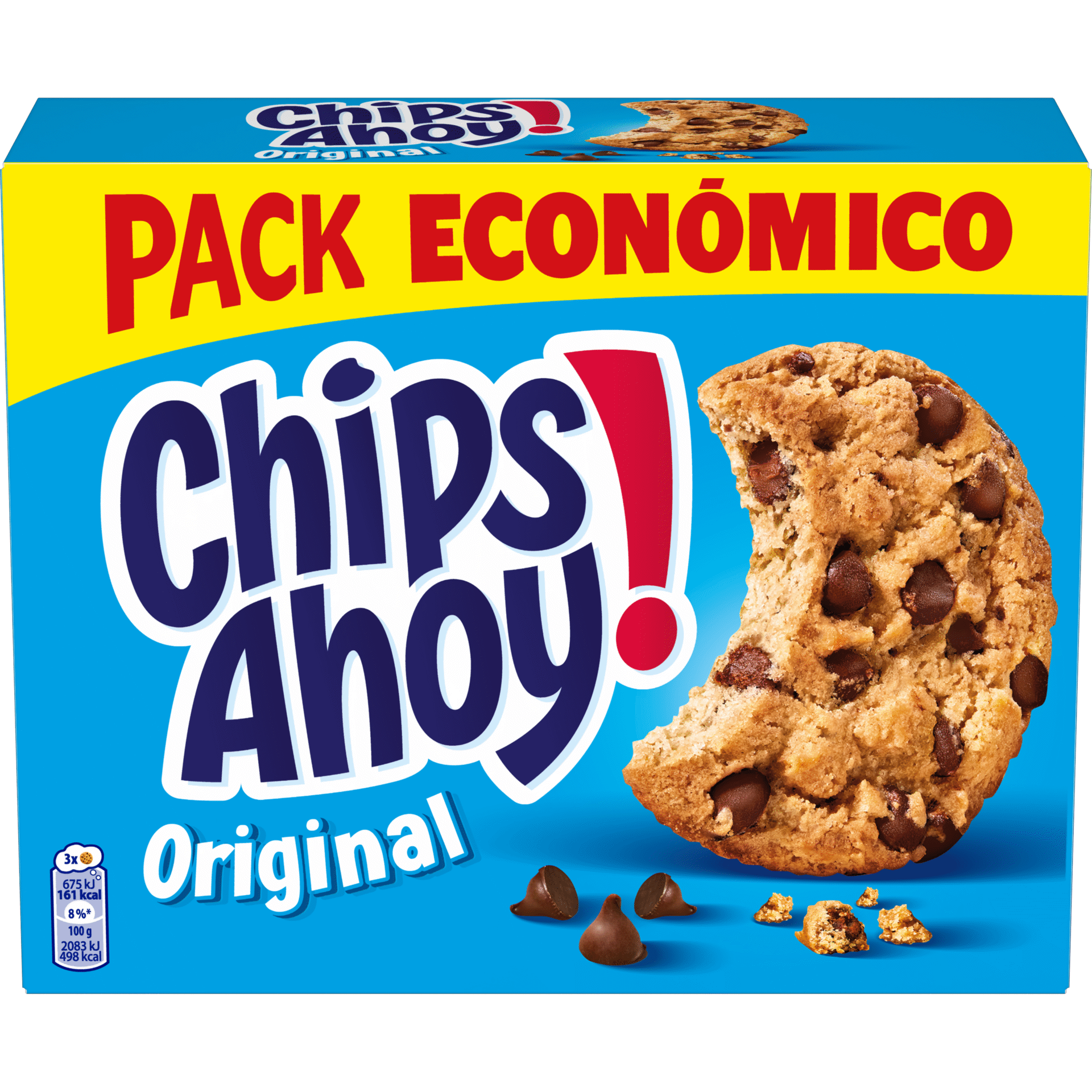 Bolachas Cookies Pepitas de Chocolate Chips Ahoy | Continente Online