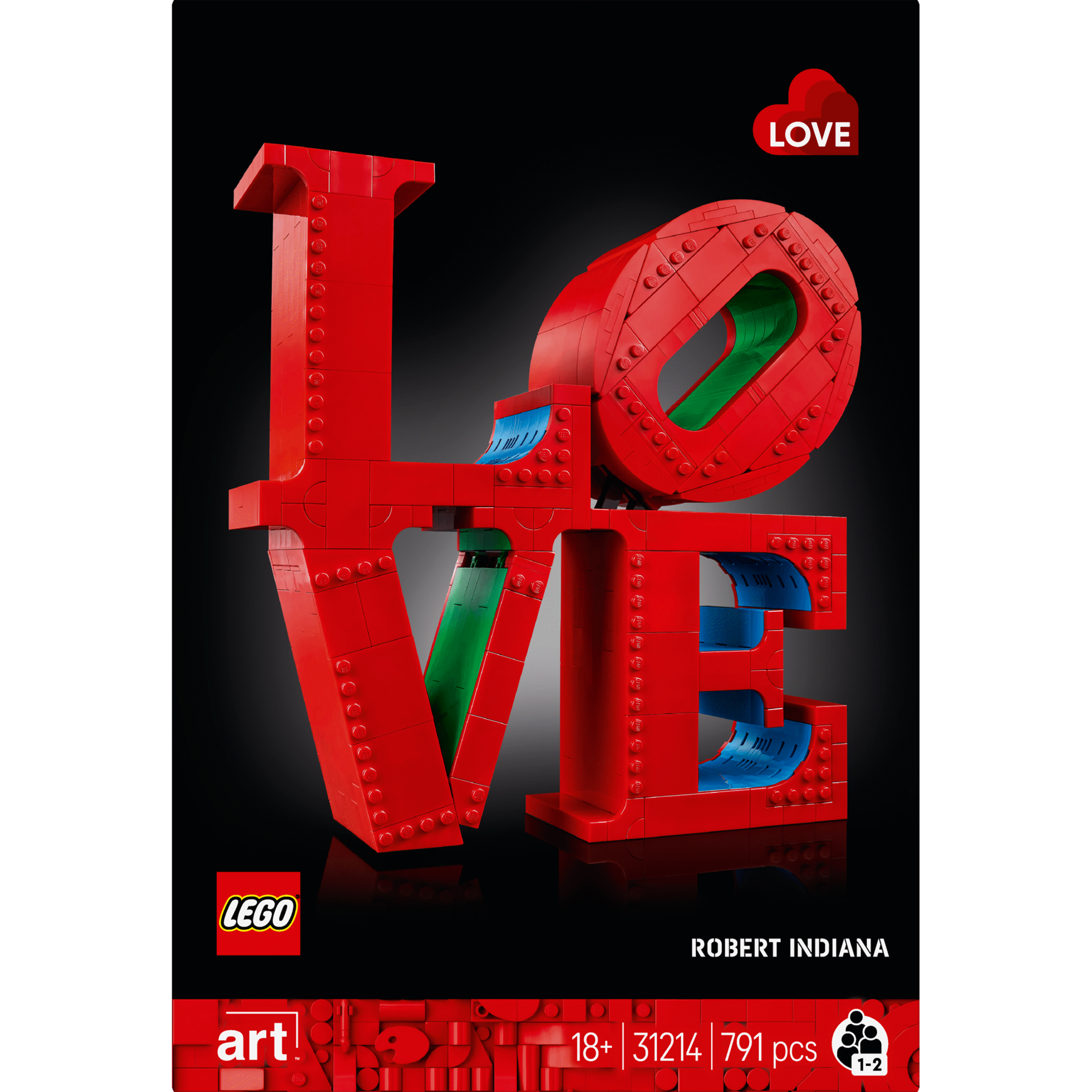 Love - 31214 LEGO Art | Continente Online