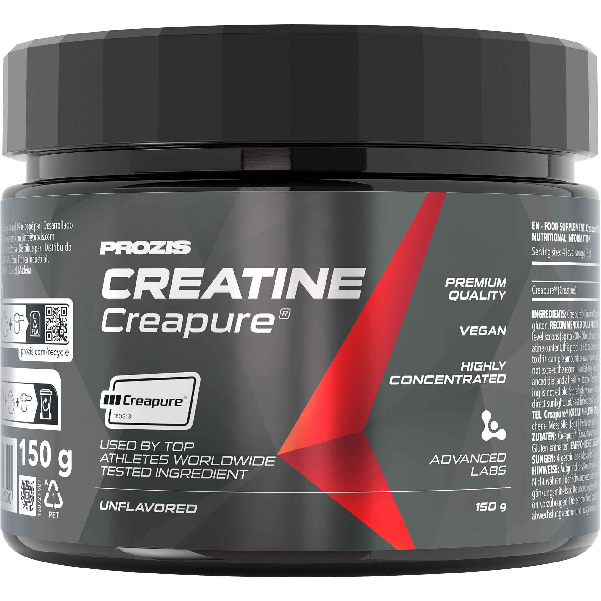 Creatina Creapure Prozis - emb. 150 gr | Continente Online