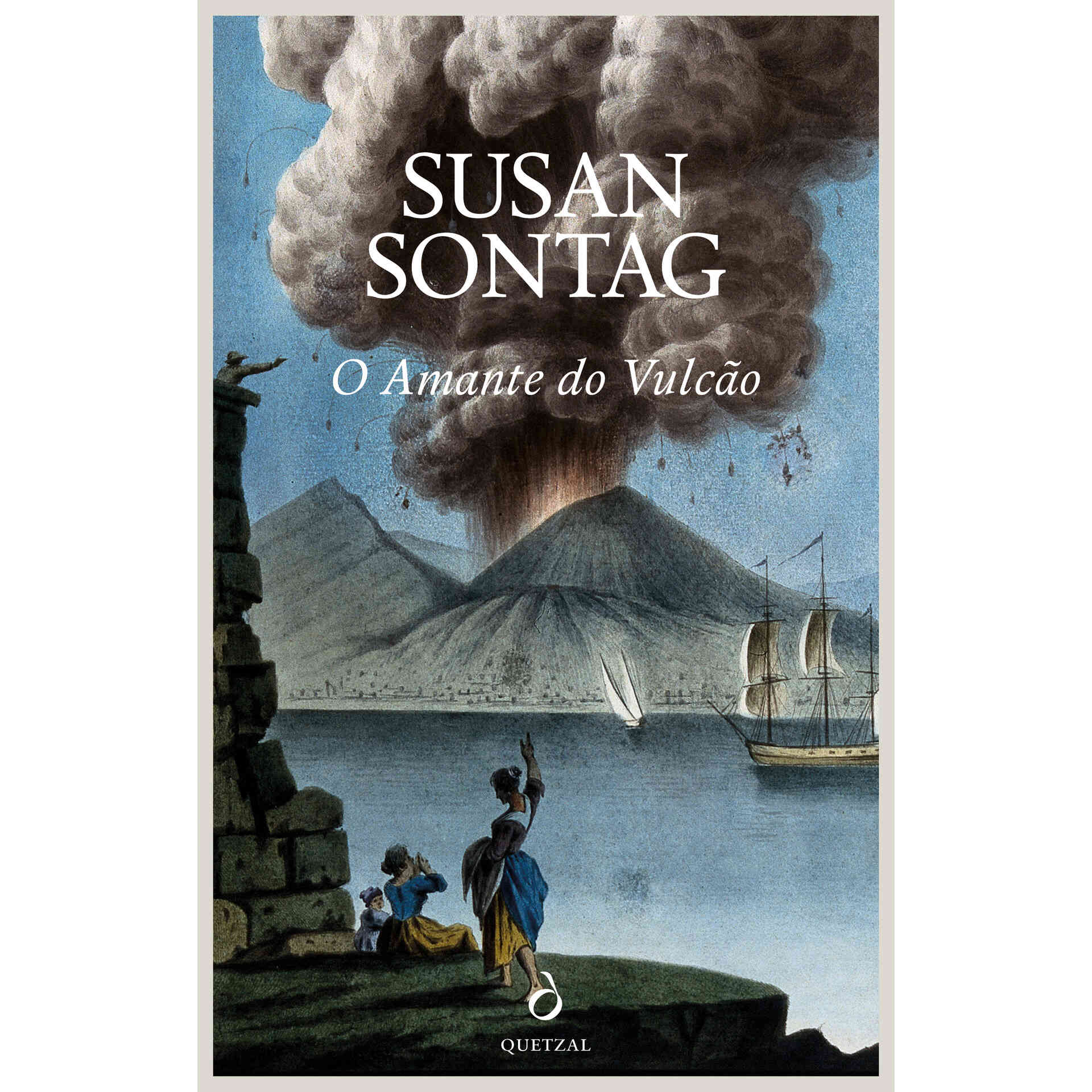 O Amante do Vulcão de Susan Sontag | Continente Online
