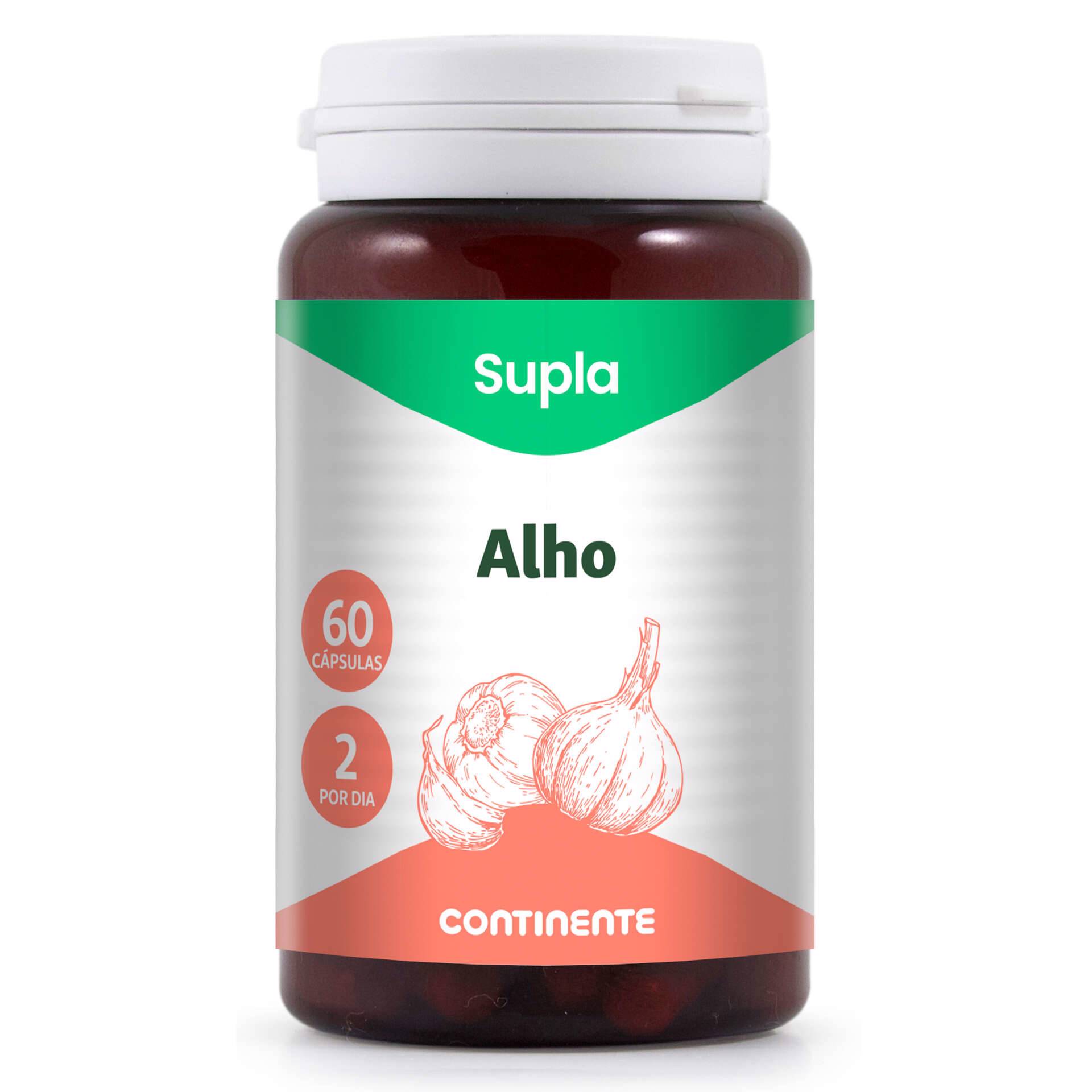 Suplemento Alimentar Alho Cápsulas Supla - emb. 30 un | Continente Online
