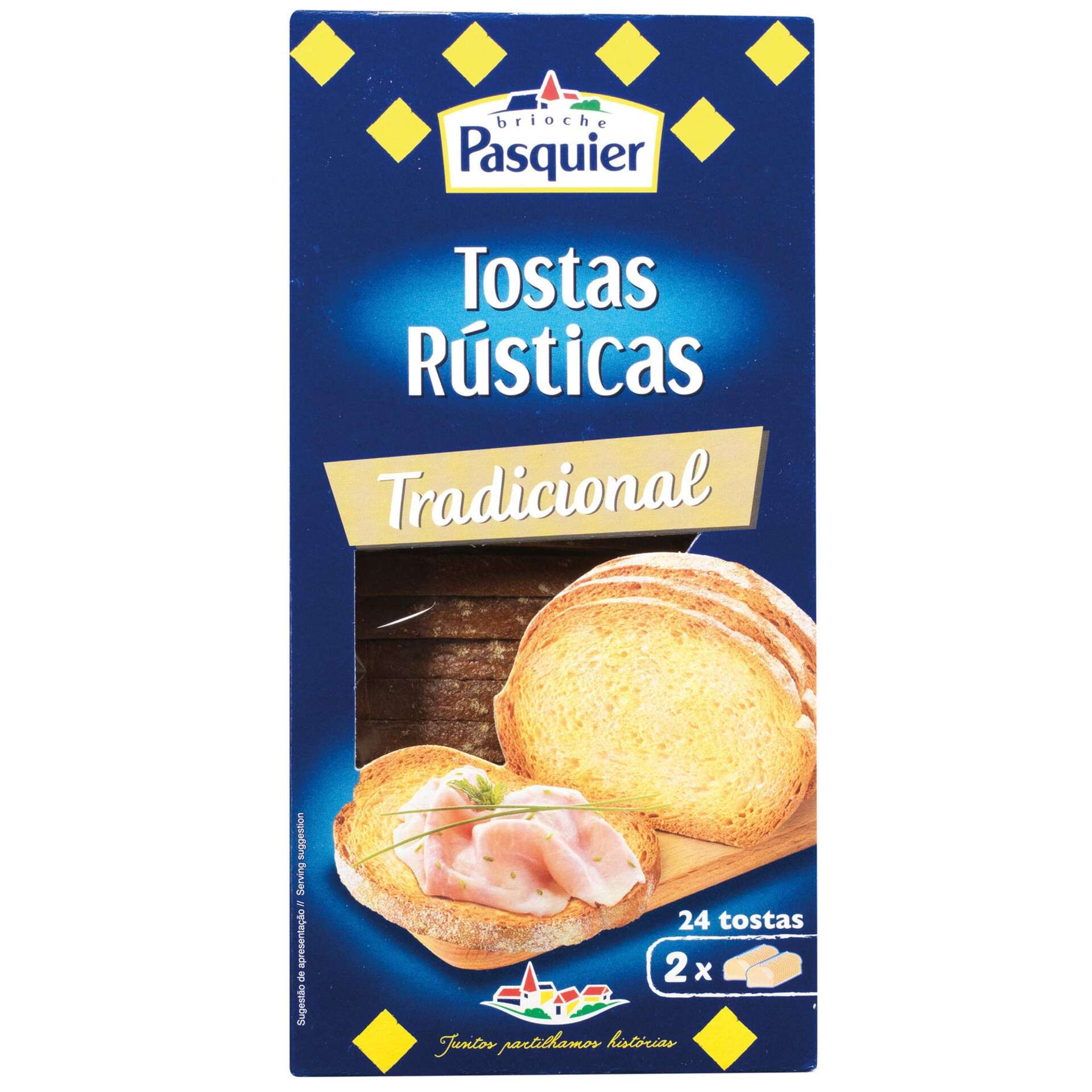 Tostas Rústicas emb. 240 gr - Brioche Pasquier | Continente