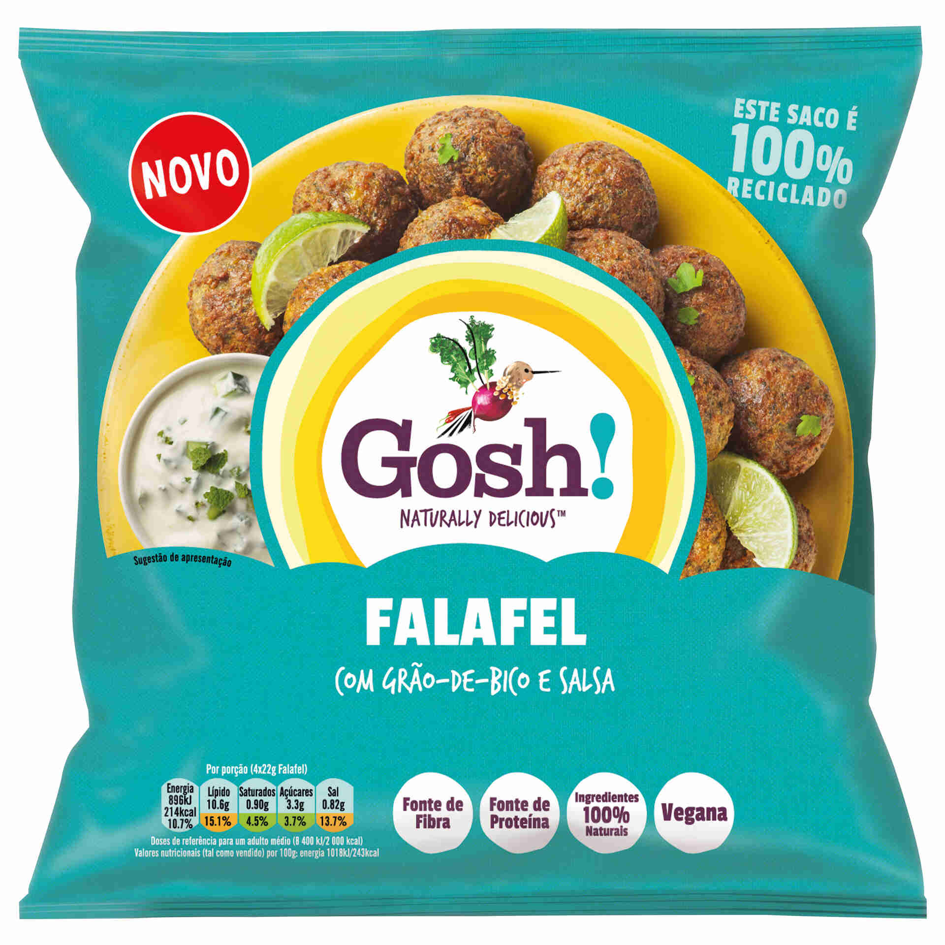 Falafel com Grão-de-bico e Salsa Gosh! | Continente Online