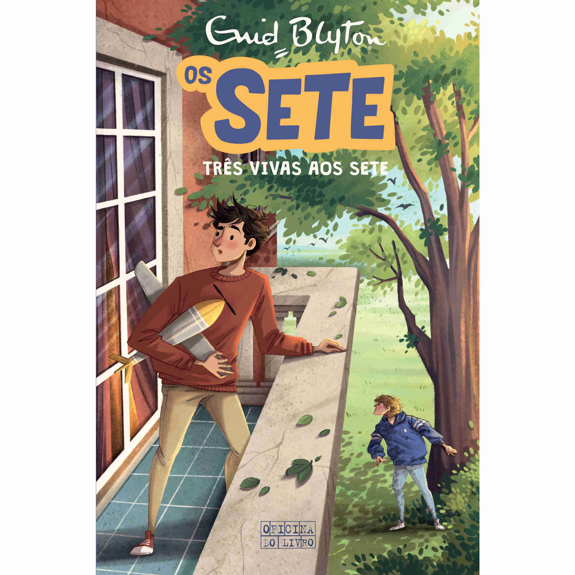 Os Sete Nº 8 - Três Vivas aos Sete! Enid Blyton | Continente Online