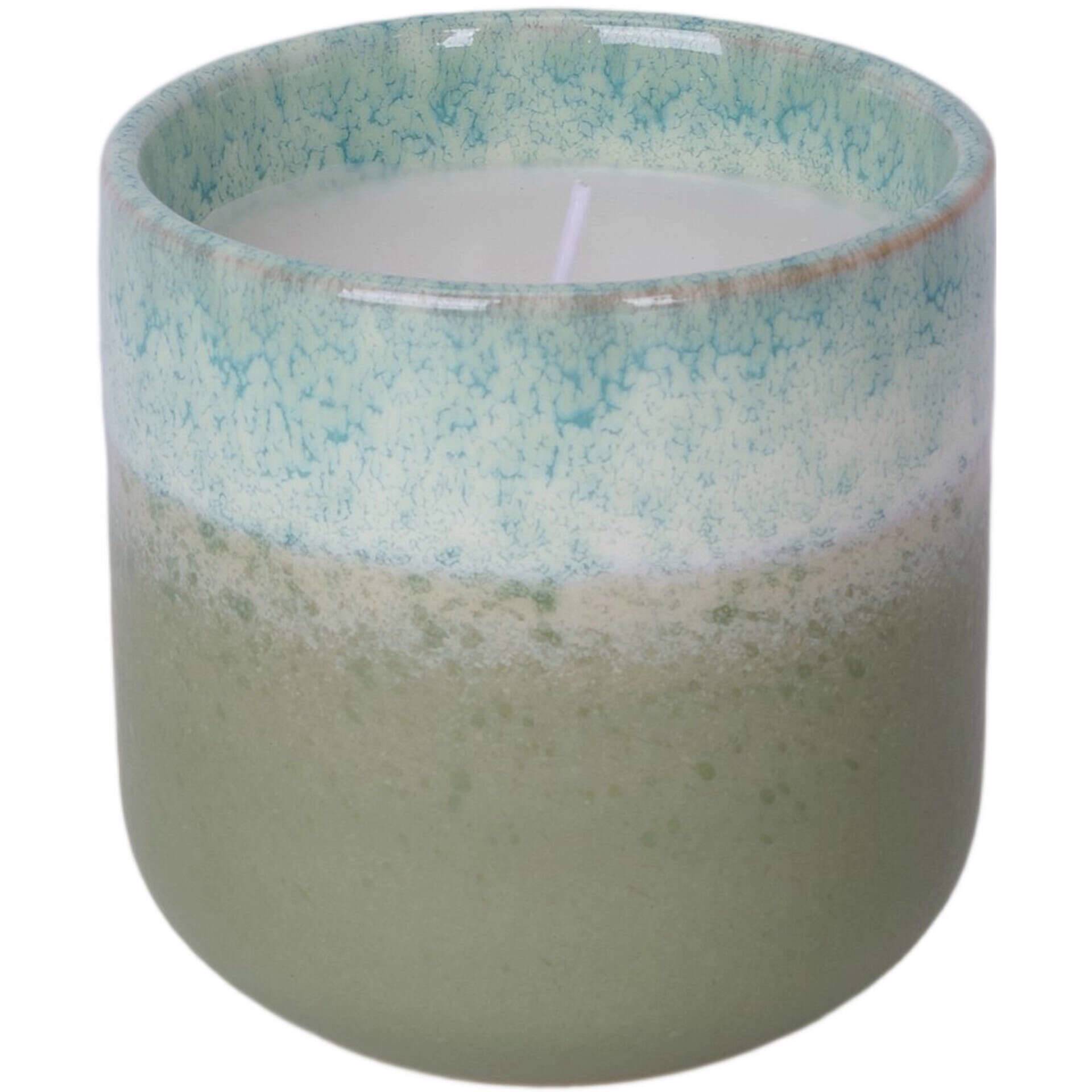 Vela em Copo Degradée 550g Verde Kasa - 1 un | Continente Online
