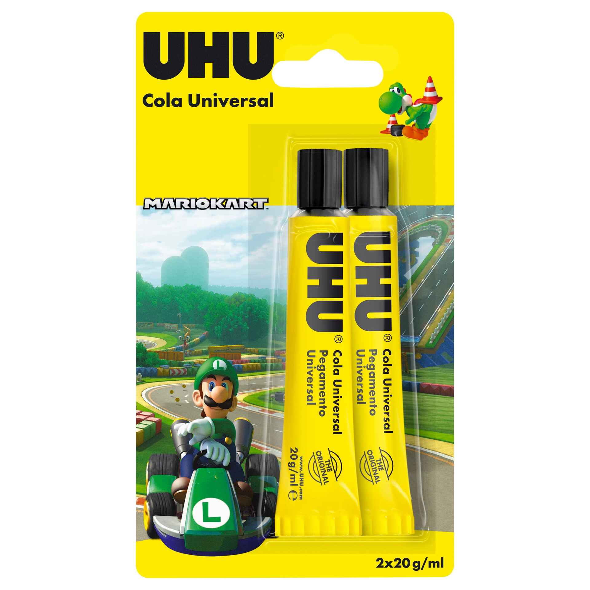 Cola Universal Líquida 20ml UHU - 2 un | Continente Online