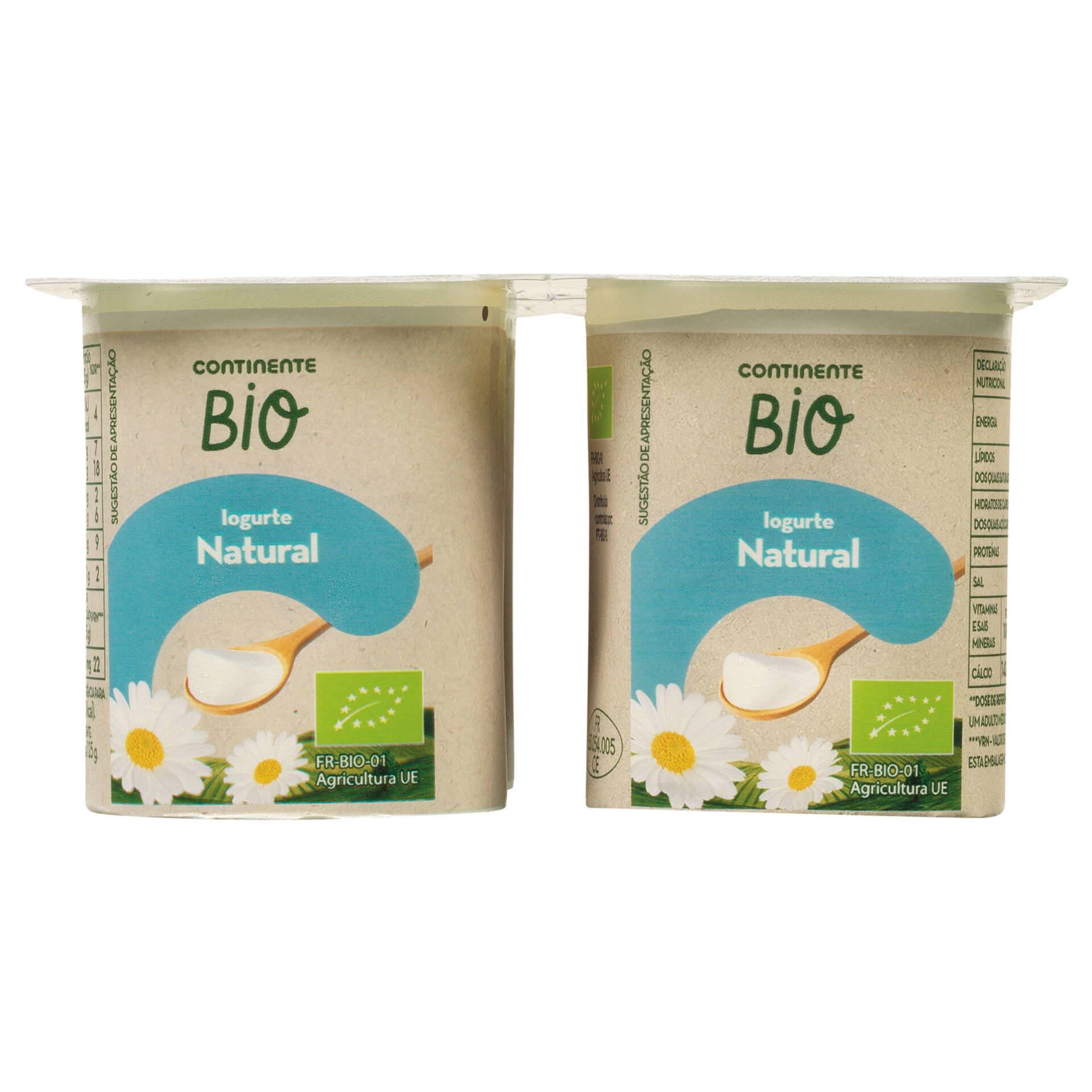 Iogurte Natural Continente Bio | Continente Online