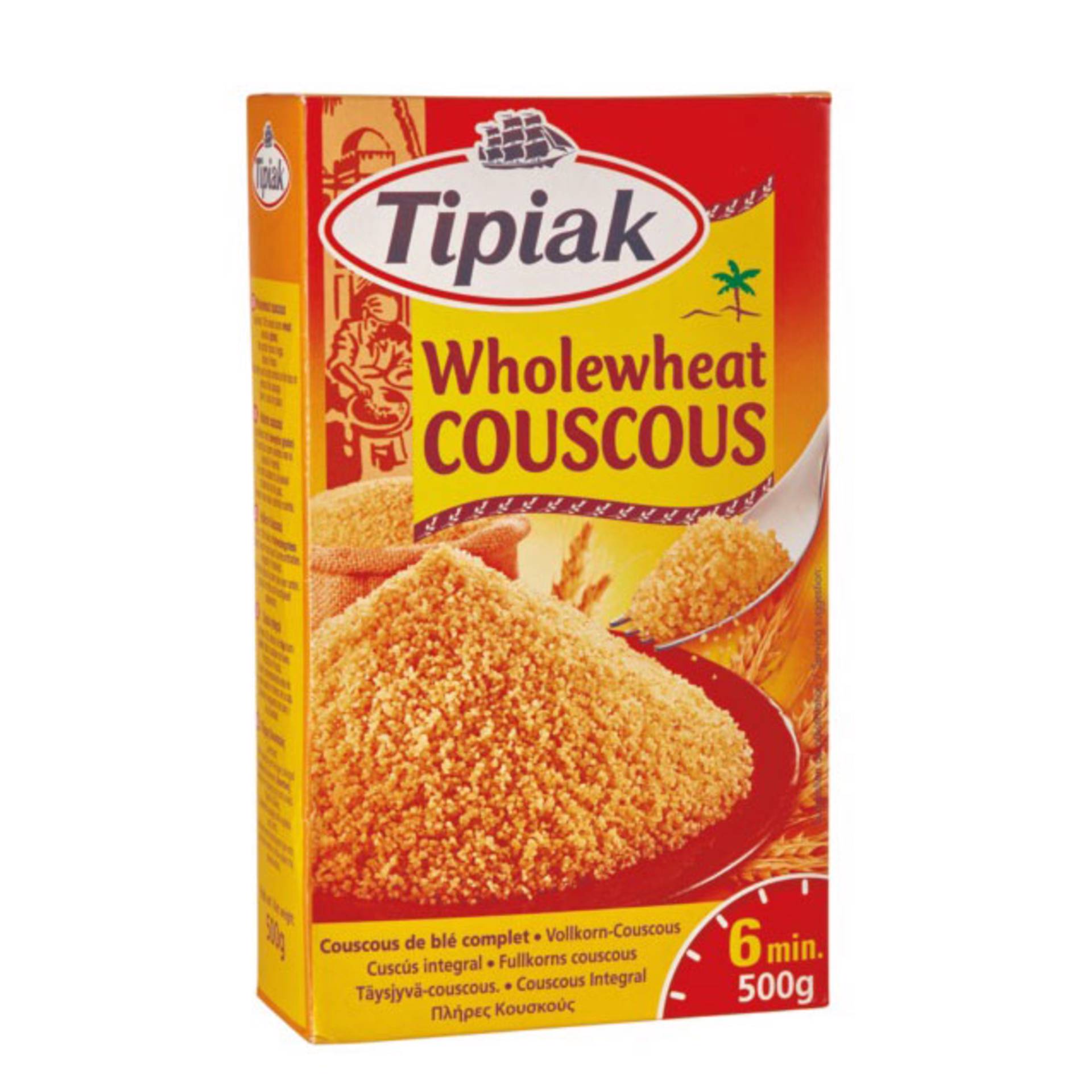 Couscous Integral Tipiak - emb. 500 gr | Continente Online