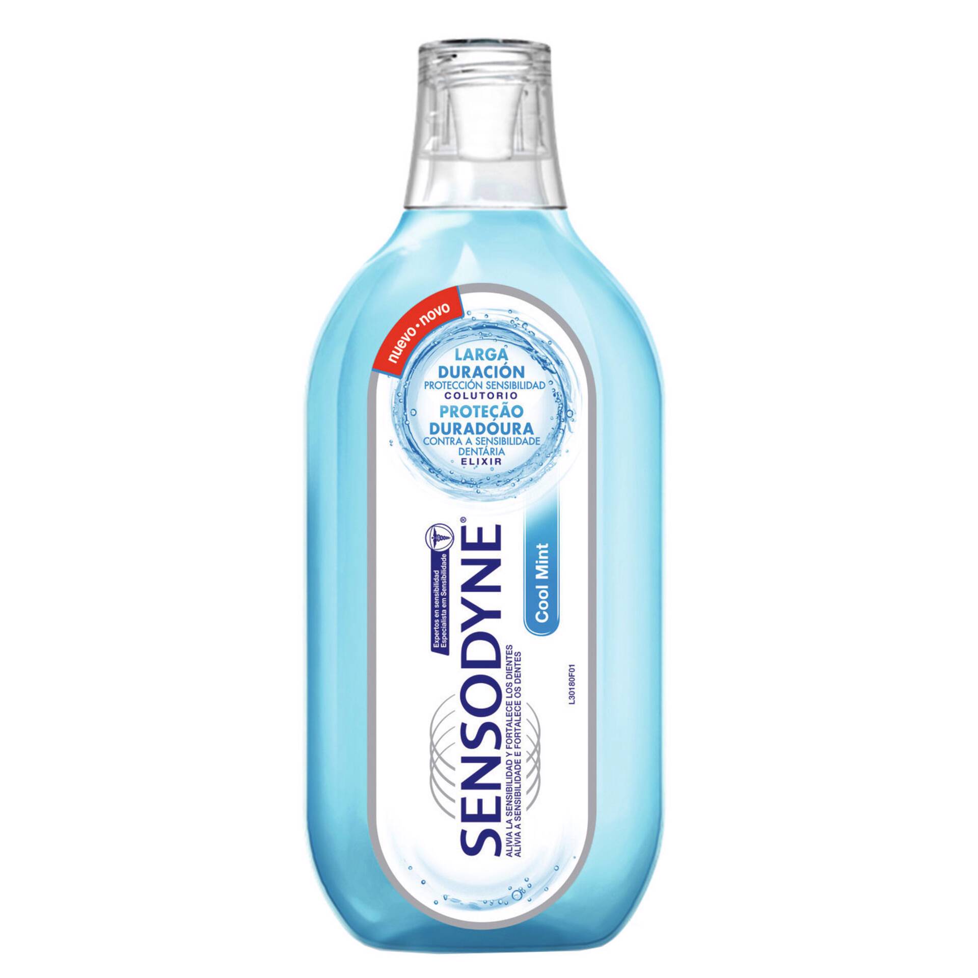 Elixir Bucal Sensibilidade Cool Mint Sensodyne - emb. 500 ml ...