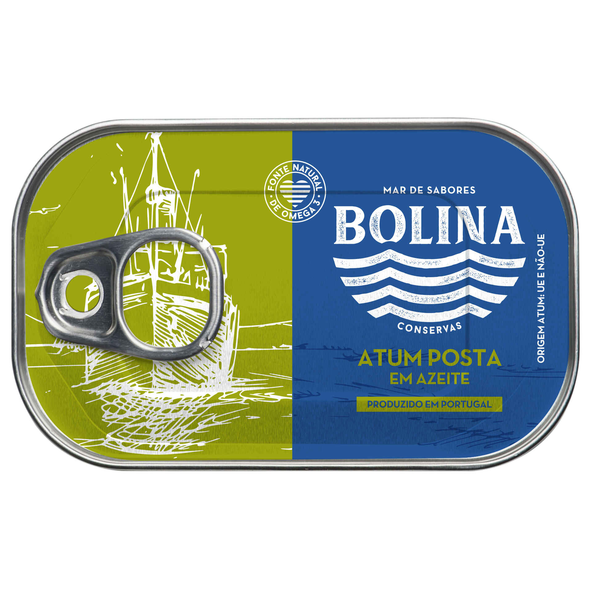 Atum Posta em Azeite Bolina - emb. 120 gr (peso escorrido 78 gr ...
