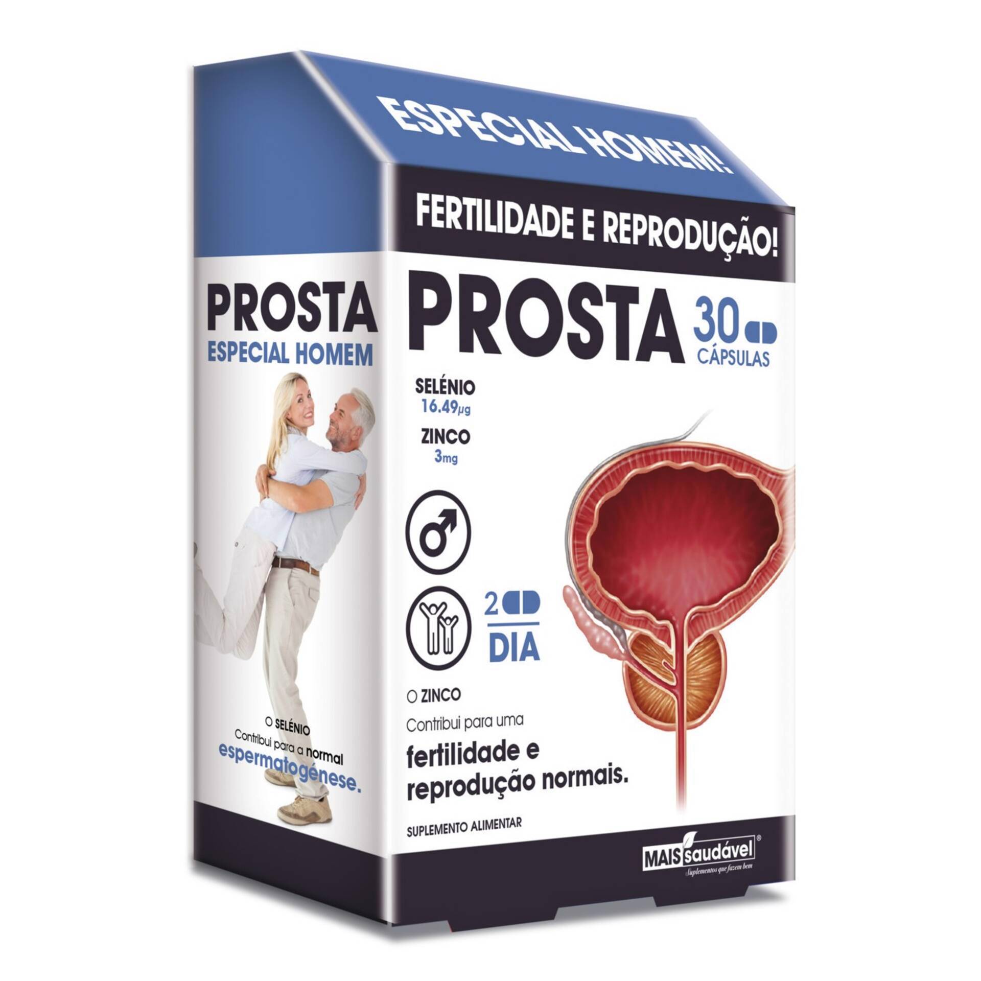 Suplemento Alimentar Próstata Mais Saudável - emb. 30 cápsulas ...