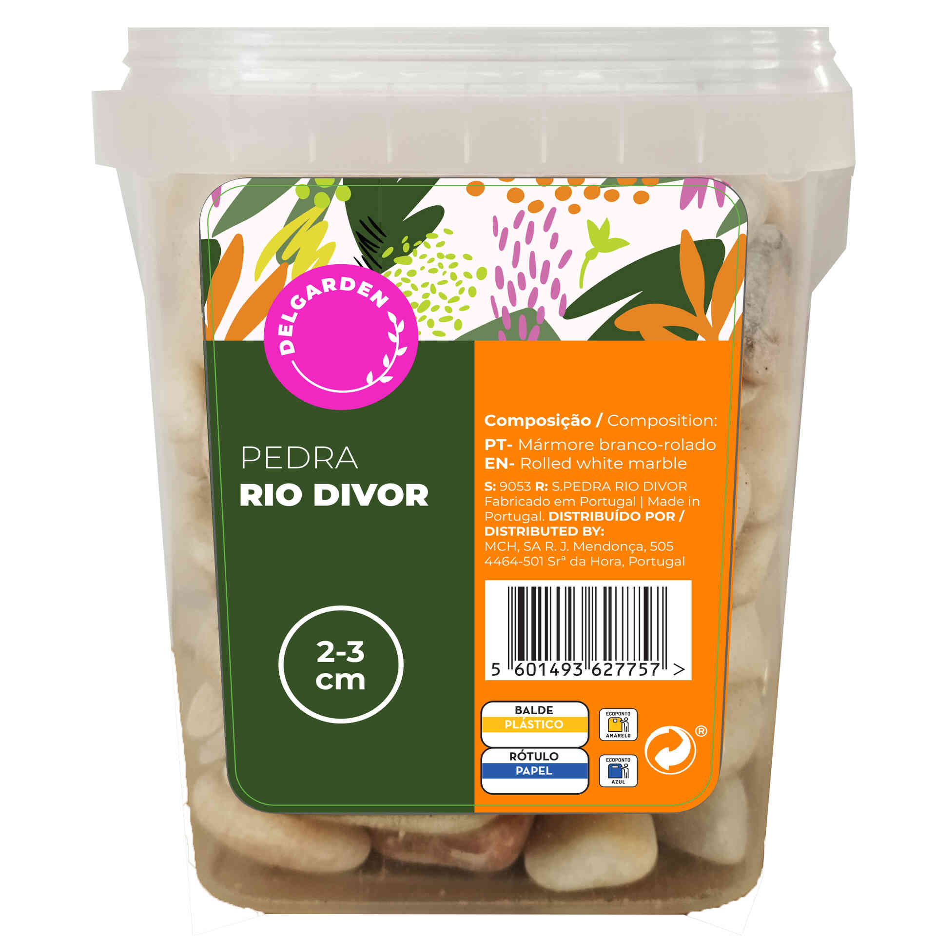 Pedras Decorativas Rio Divor 2-3 cm Delgarden - emb. 2 kg | Continente ...
