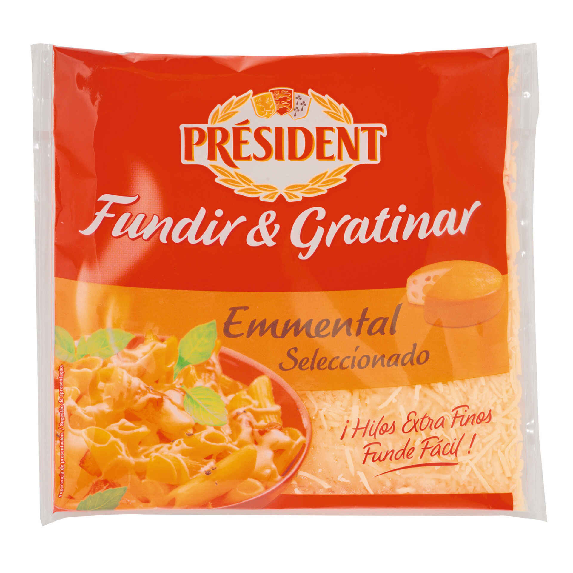 Queijo Emmental Ralado Président | Continente Online