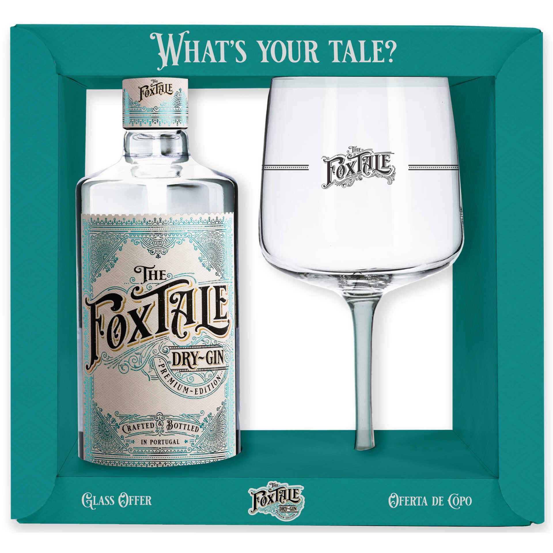Gin The Foxtale com Copo | Continente Online