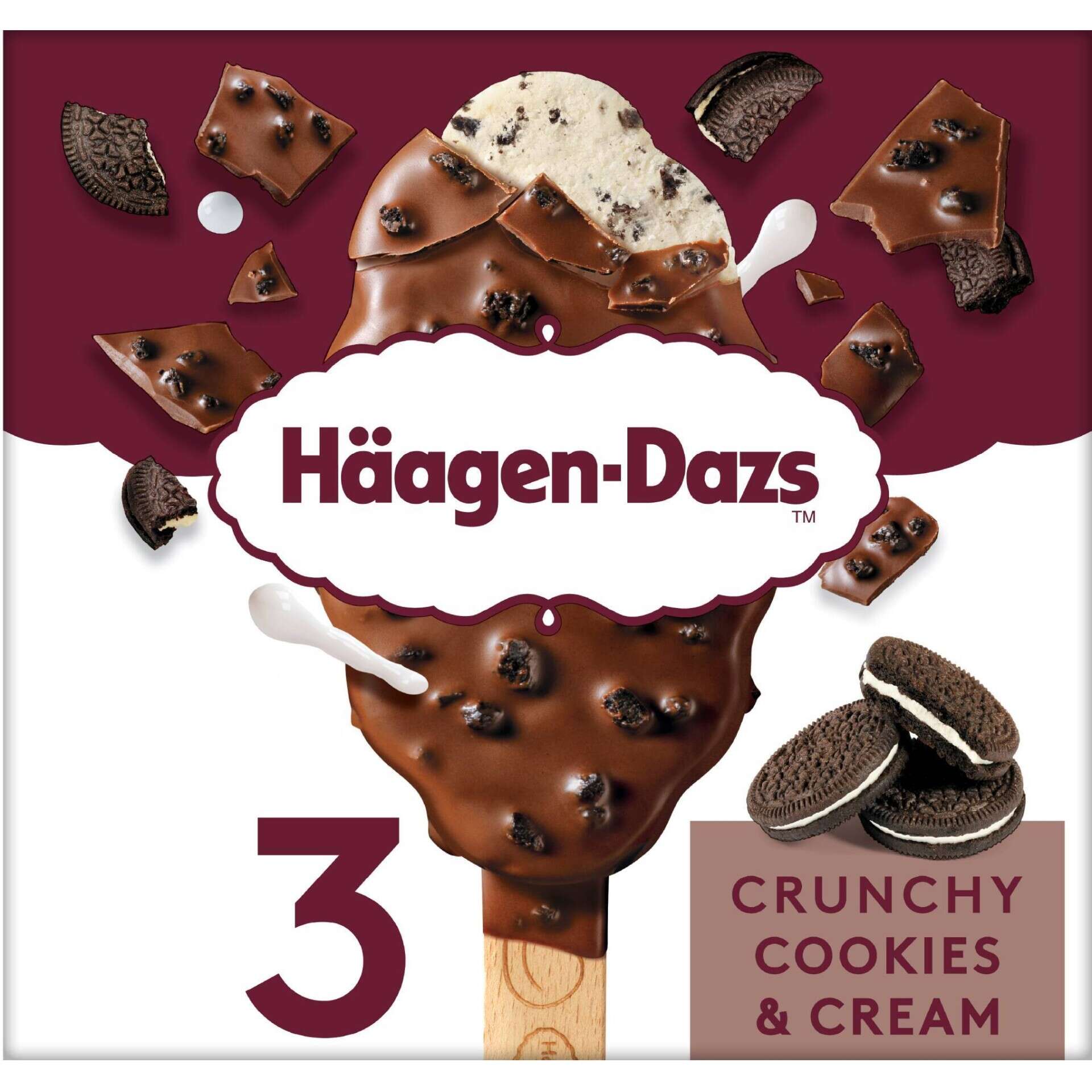 Gelado Chocolate e Cookies Häagen-Dazs | Continente Online