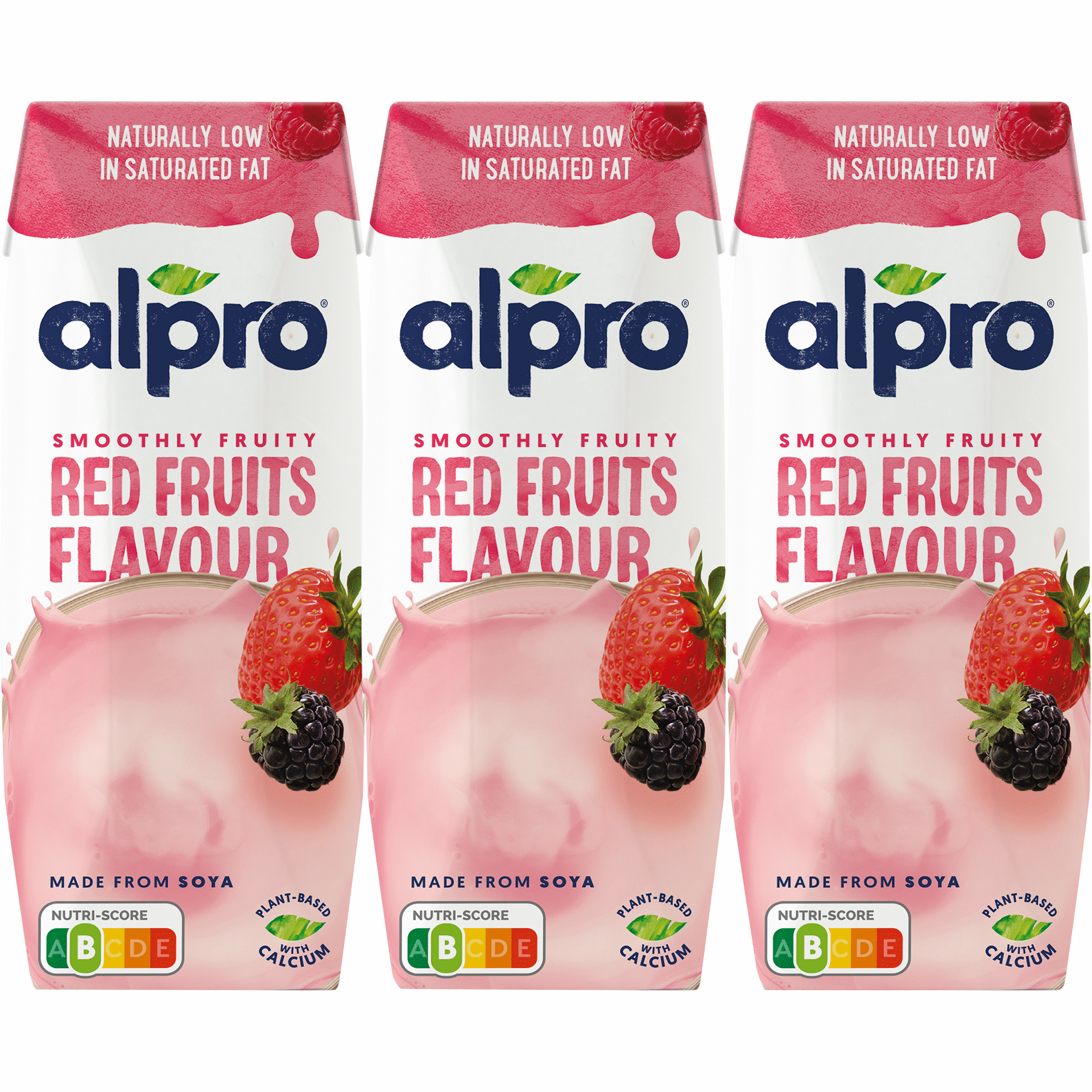 Bebida Vegetal de Soja Frutos Vermelhos Alpro | Continente Online