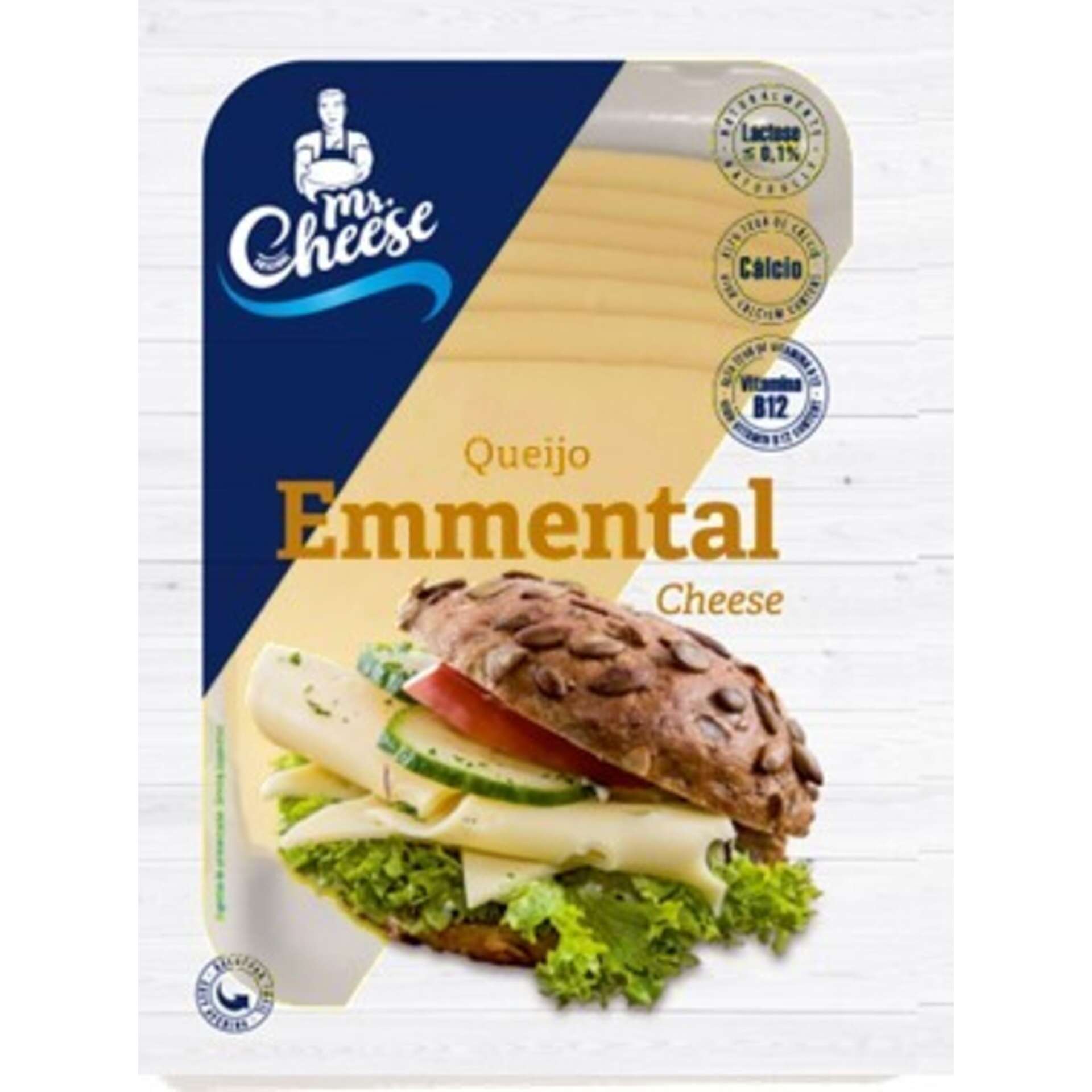 Queijo Emmental Fatiado Mr. Cheese - emb. 150 gr | Continente Online