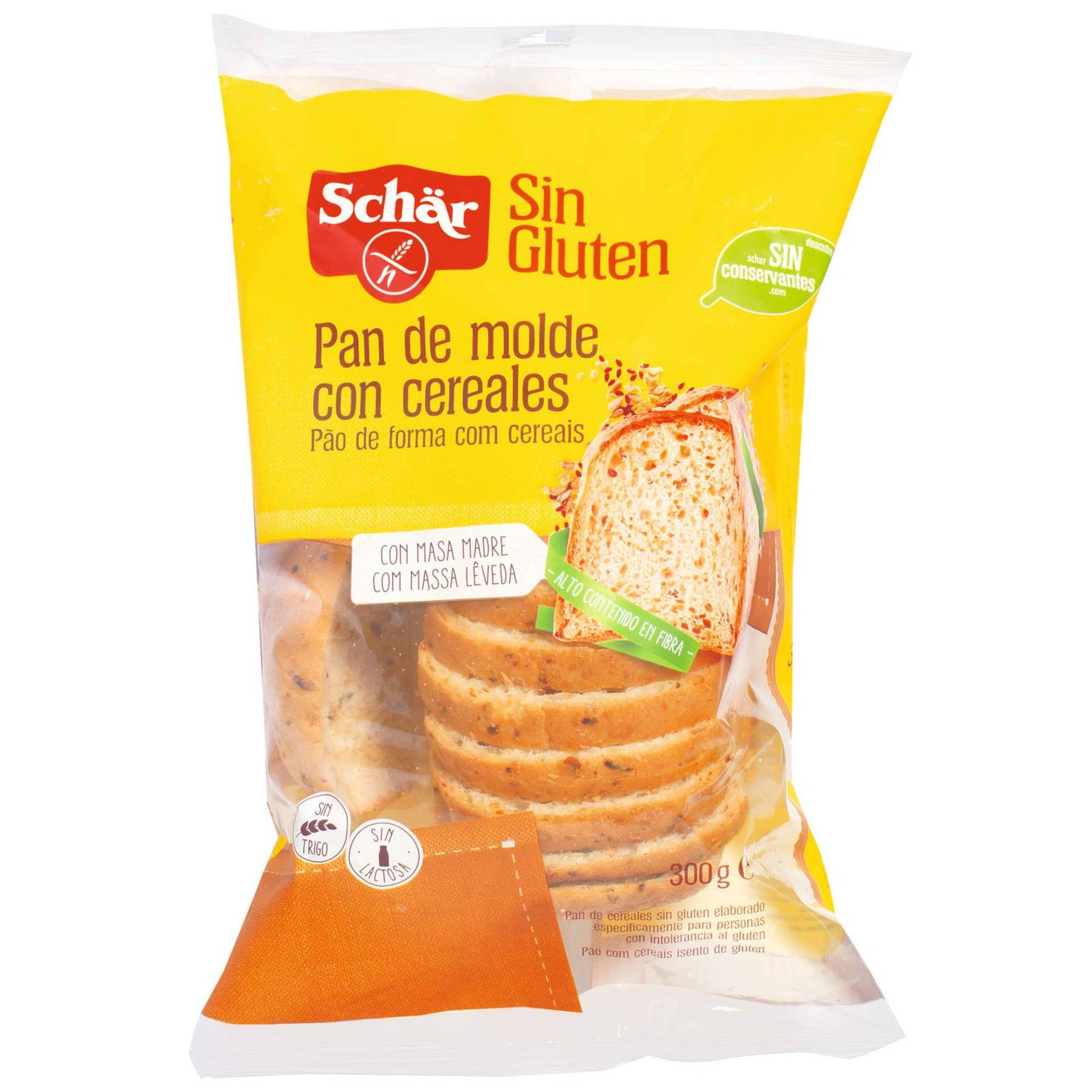 Pão Clássico de Cereais com Côdea sem Glúten Schär - emb. 300 gr ...