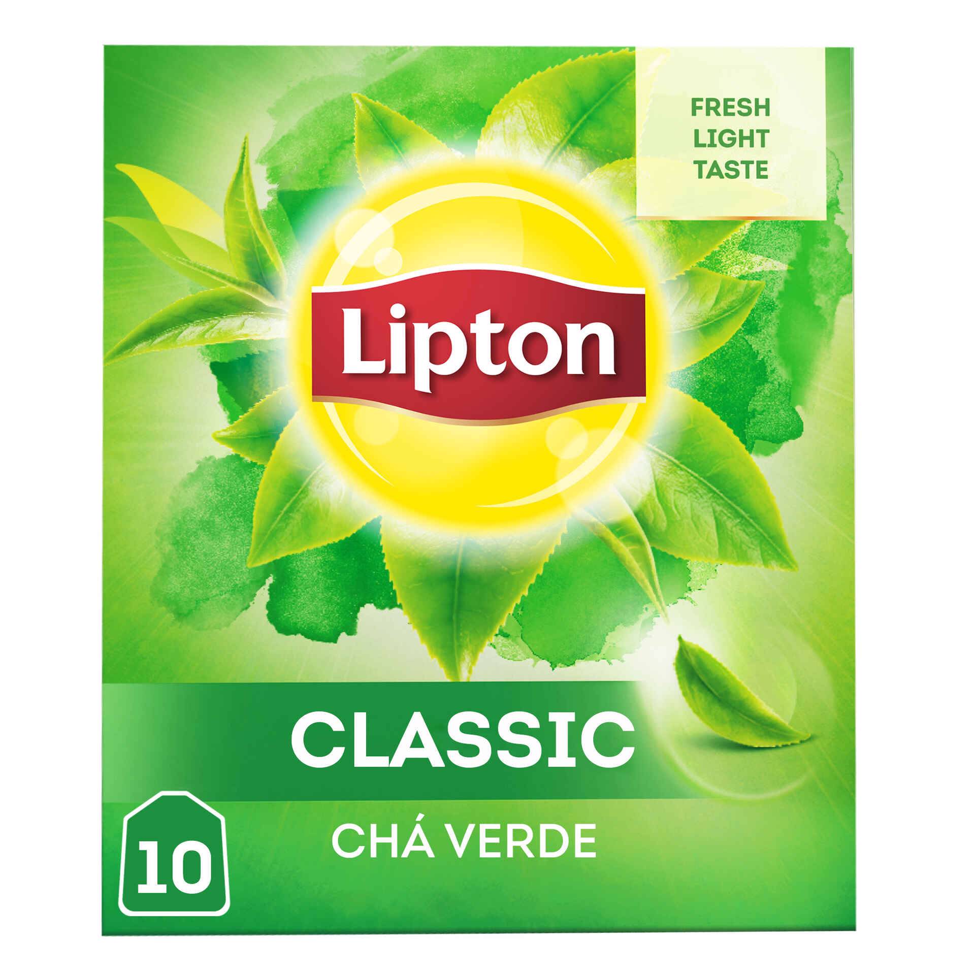 Chá Verde Clássico Saquetas - Lipton | Continente