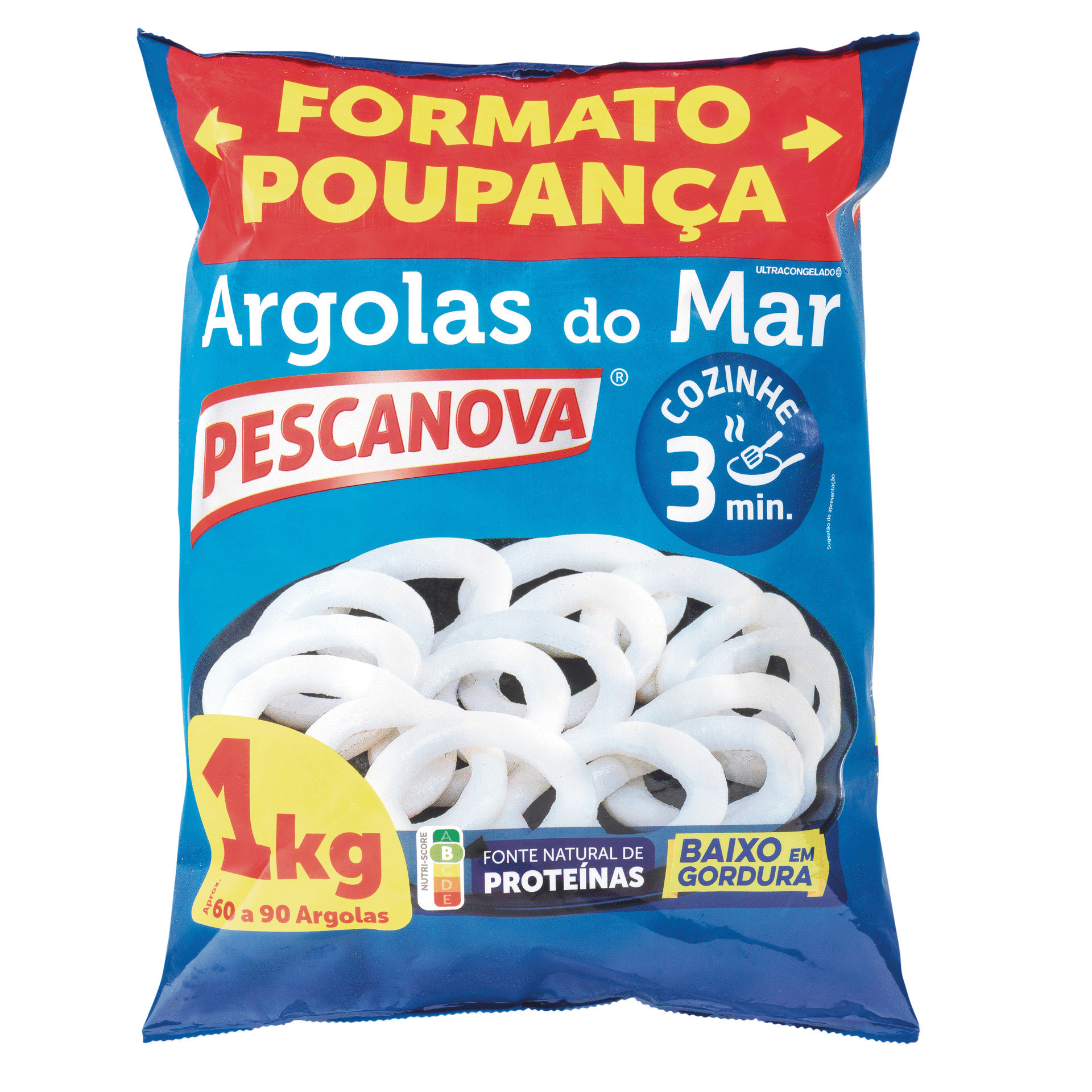 Argolas do Mar Ultracongeladas Pescanova - emb. 1 kg | Continente Online