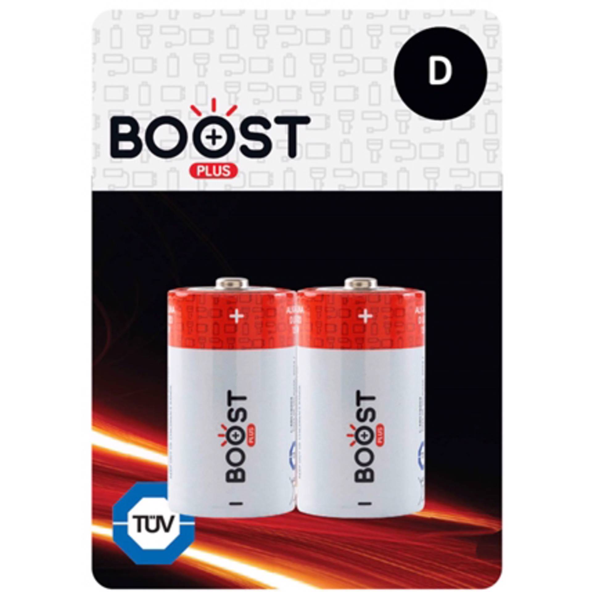 Pilhas Tipo D Boost - emb. 2 un | Continente Online