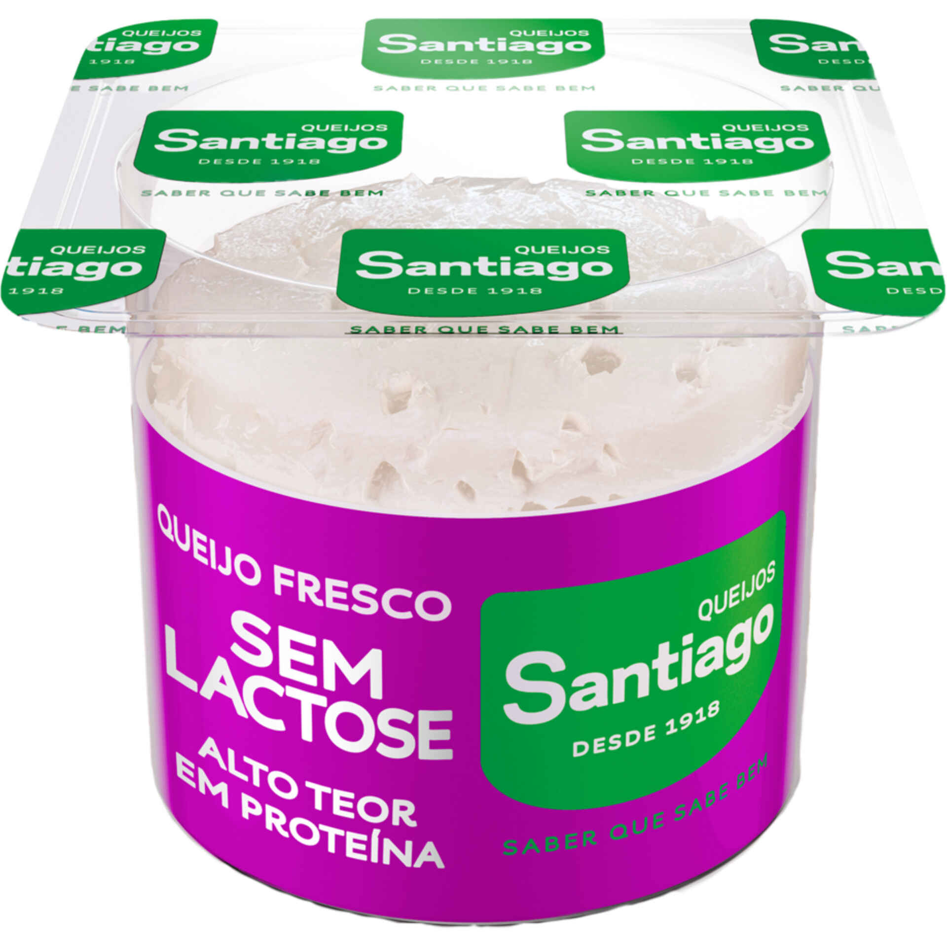 Queijo Fresco sem Lactose Santiago - emb. 80 gr | Continente Online