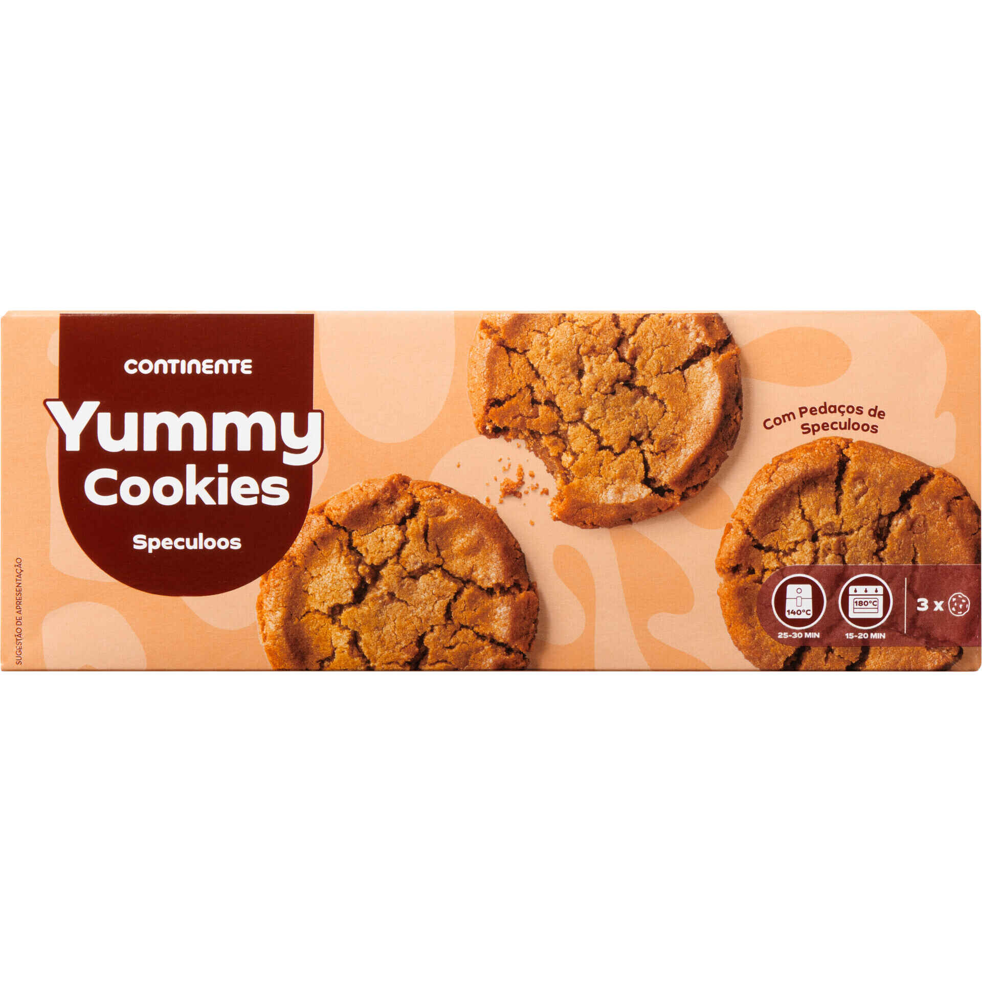 Bolachas de Speculoos Yummy Cookies Continente | Continente Online