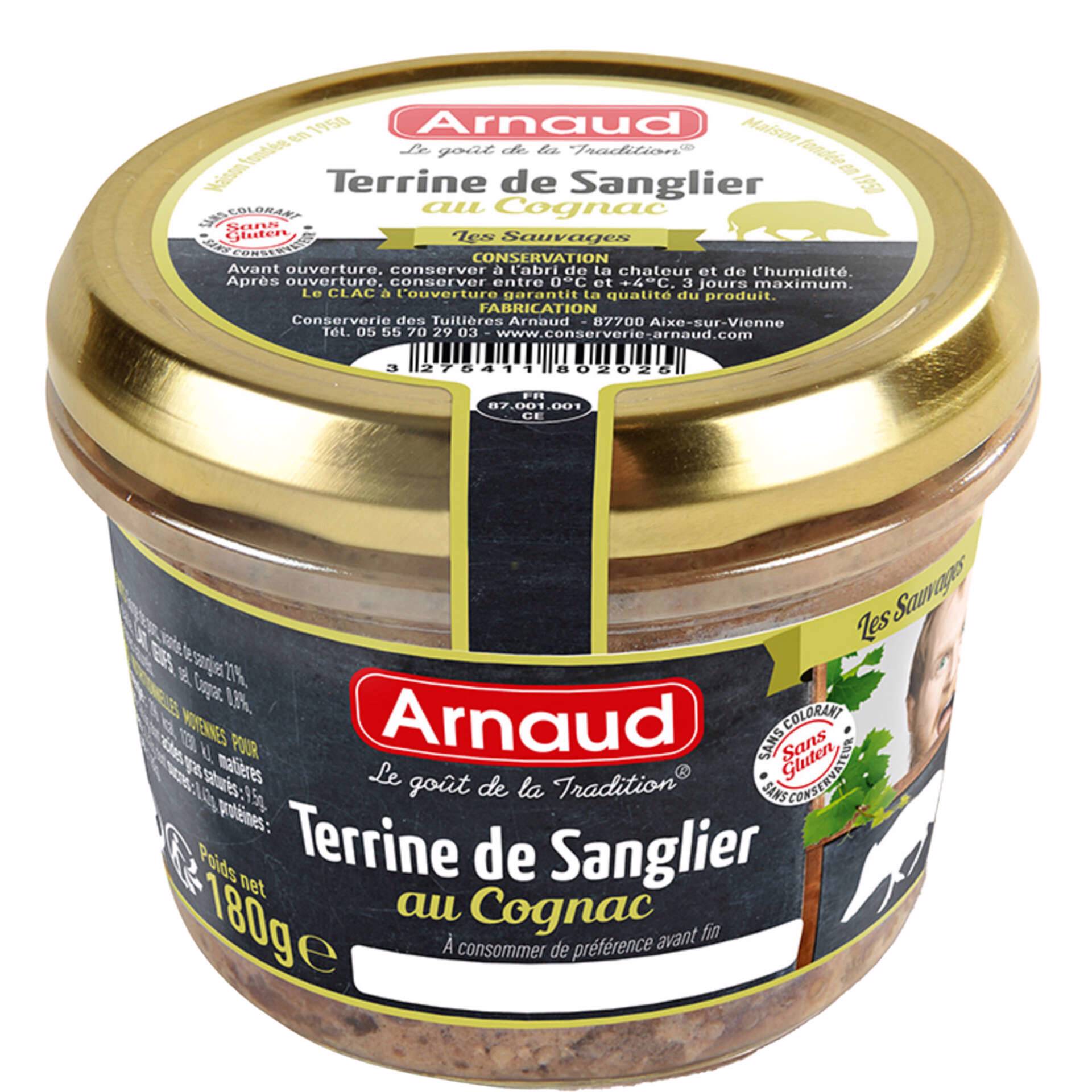 Patê de Javali Arnaud - emb. 180 gr | Continente Online