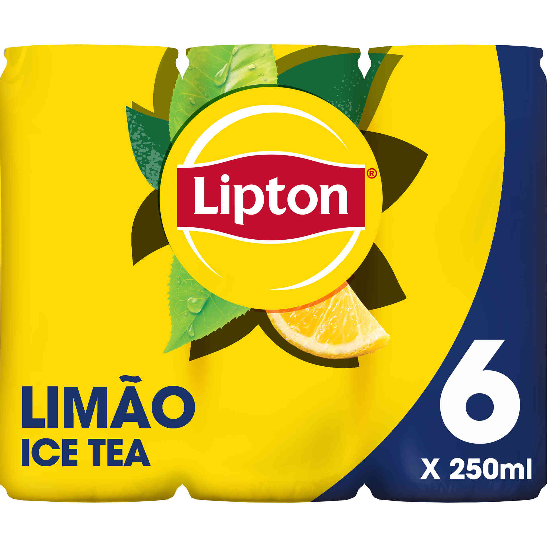 Ice Tea Limão Lipton - emb. 6 x 25 cl | Continente Online