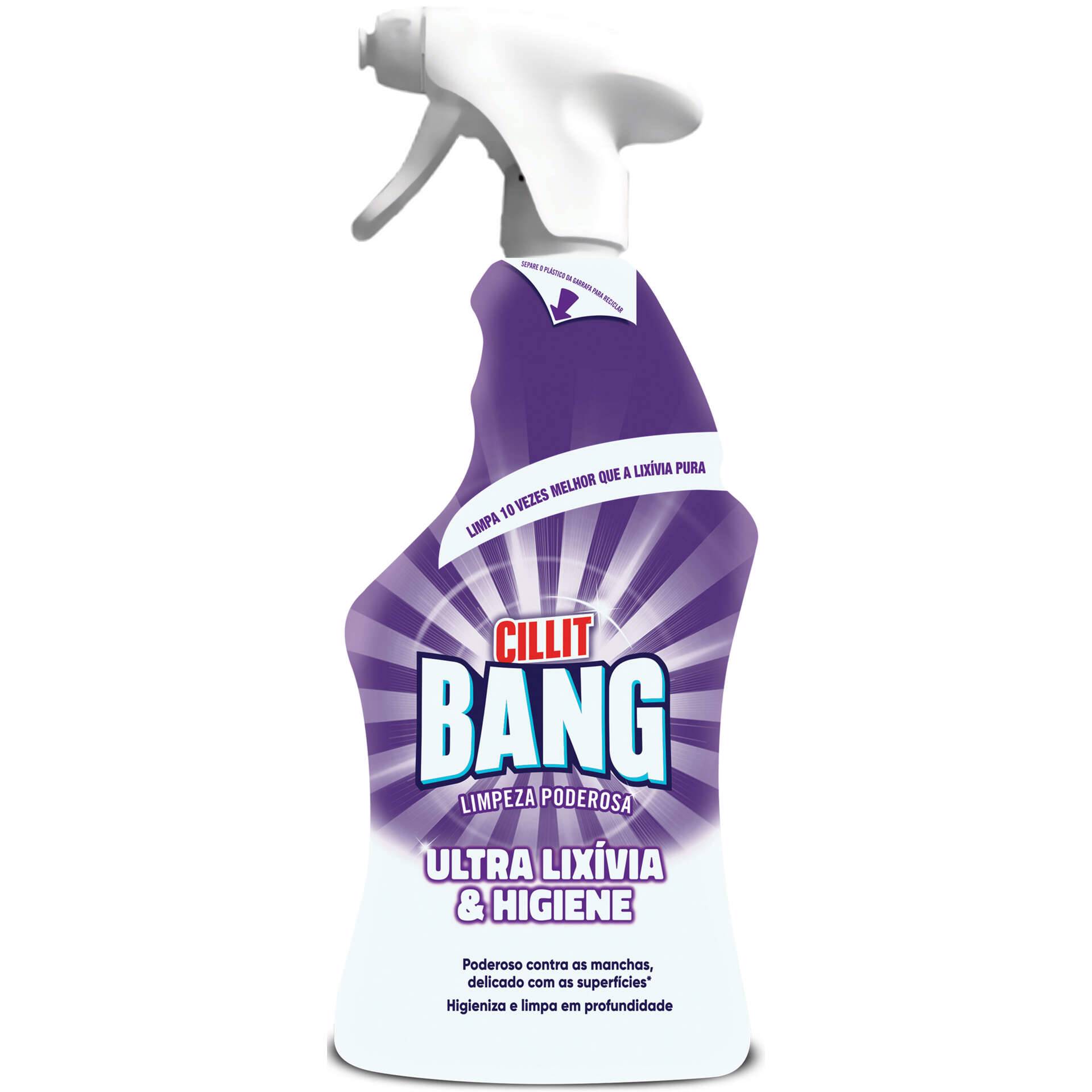Multisuperfícies Spray Lixívia e Higiene Cillit Bang - emb. 500 ml ...
