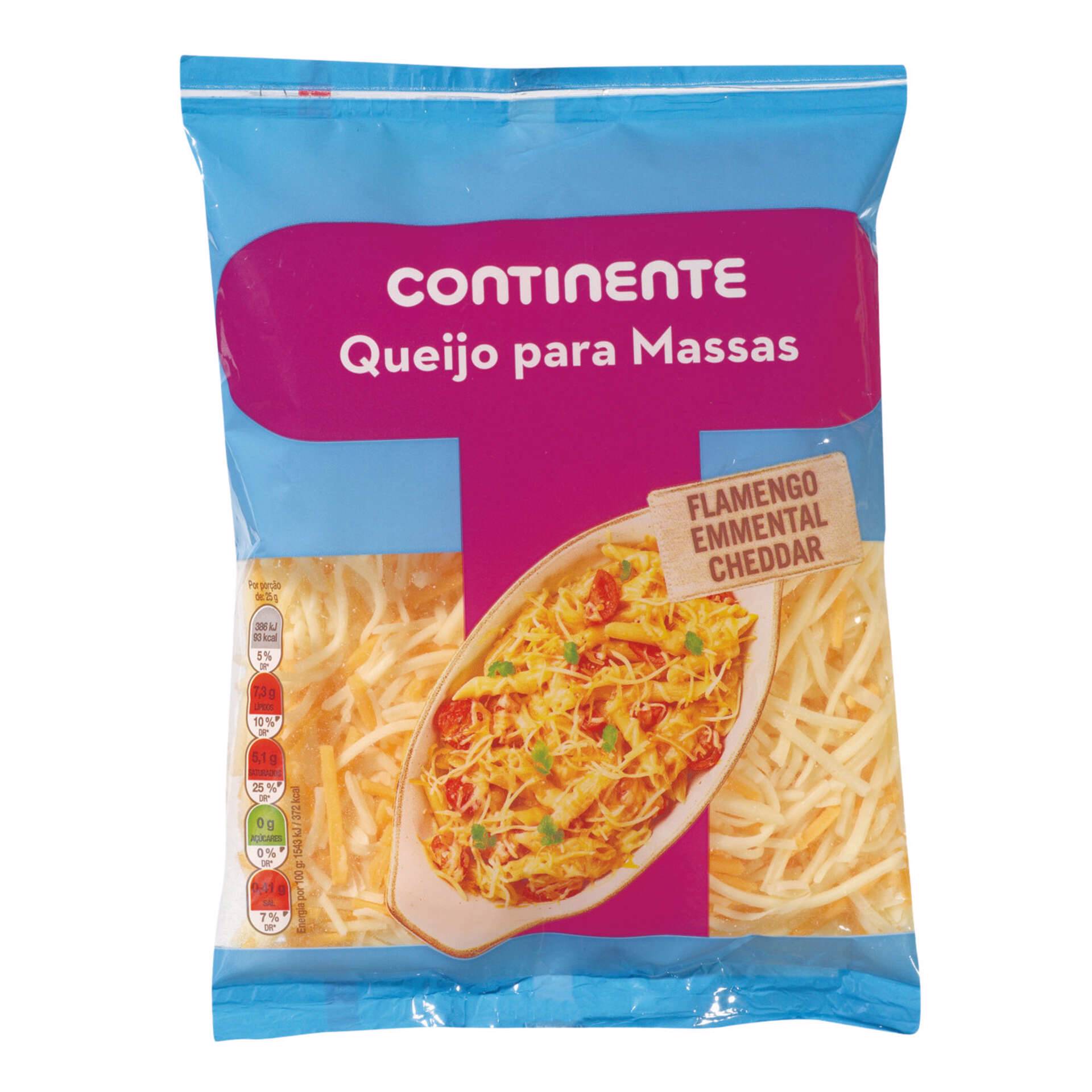 Queijo Ralado para Massas Continente | Continente Online