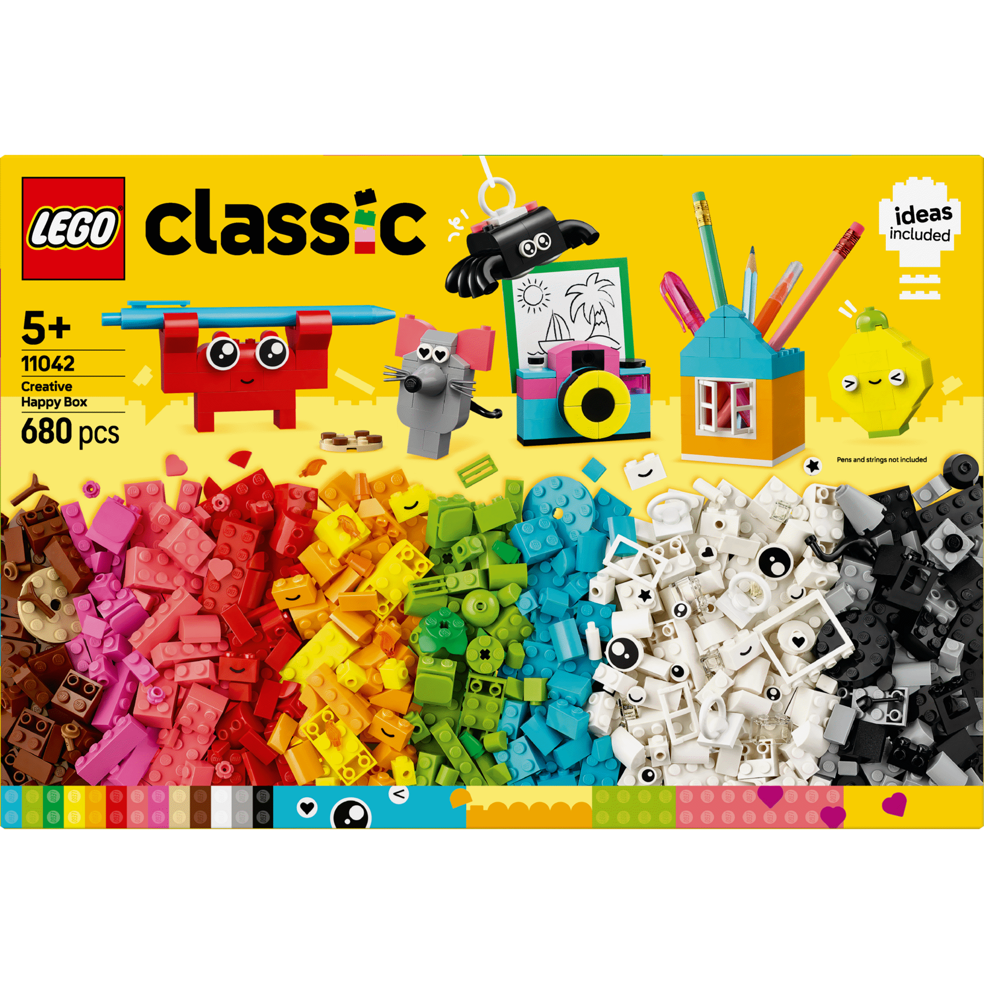 Caixa da Felicidade Criativa - 11042 LEGO Classic | Continente Online