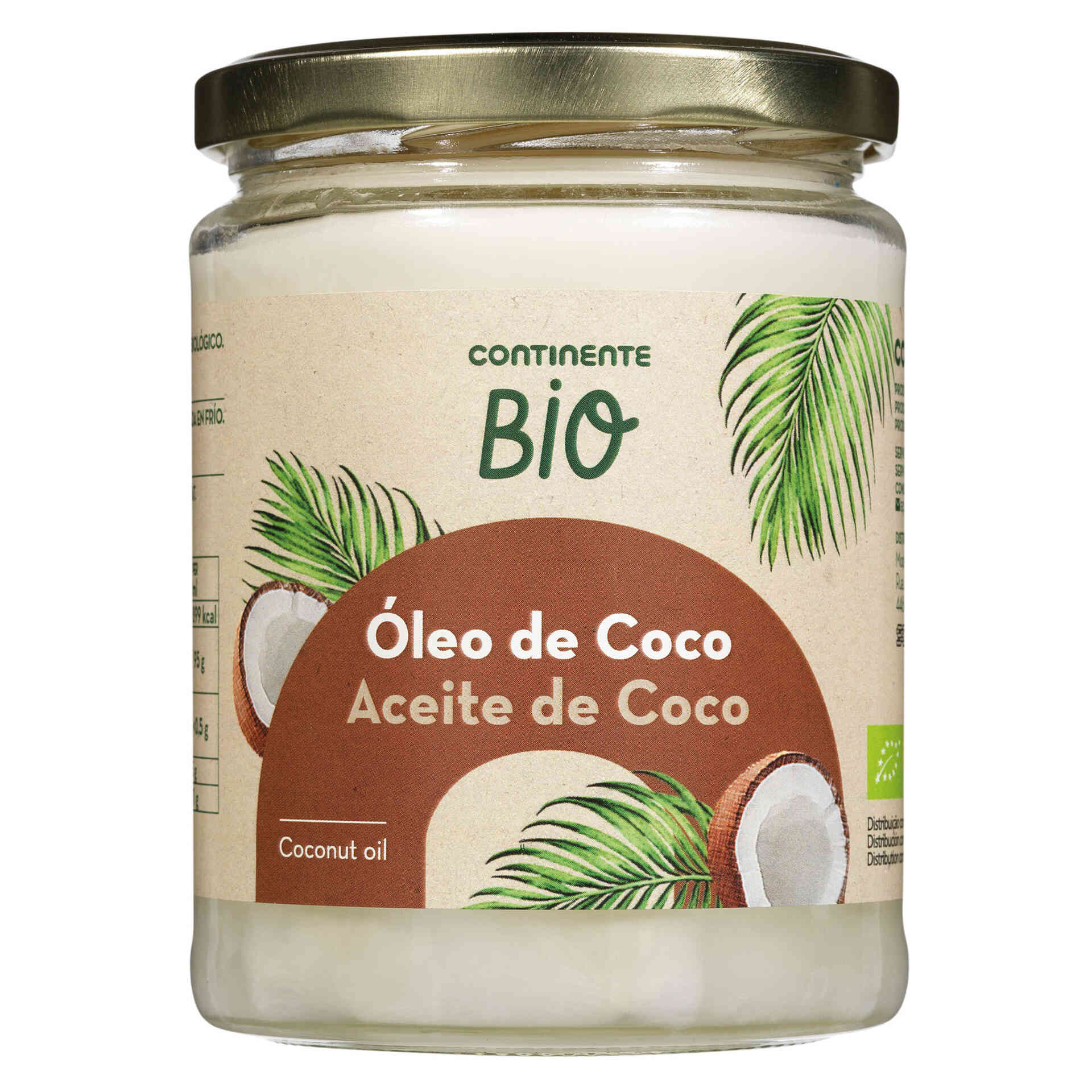 Óleo de Coco Virgem Continente Bio - emb. 500 ml | Continente Online