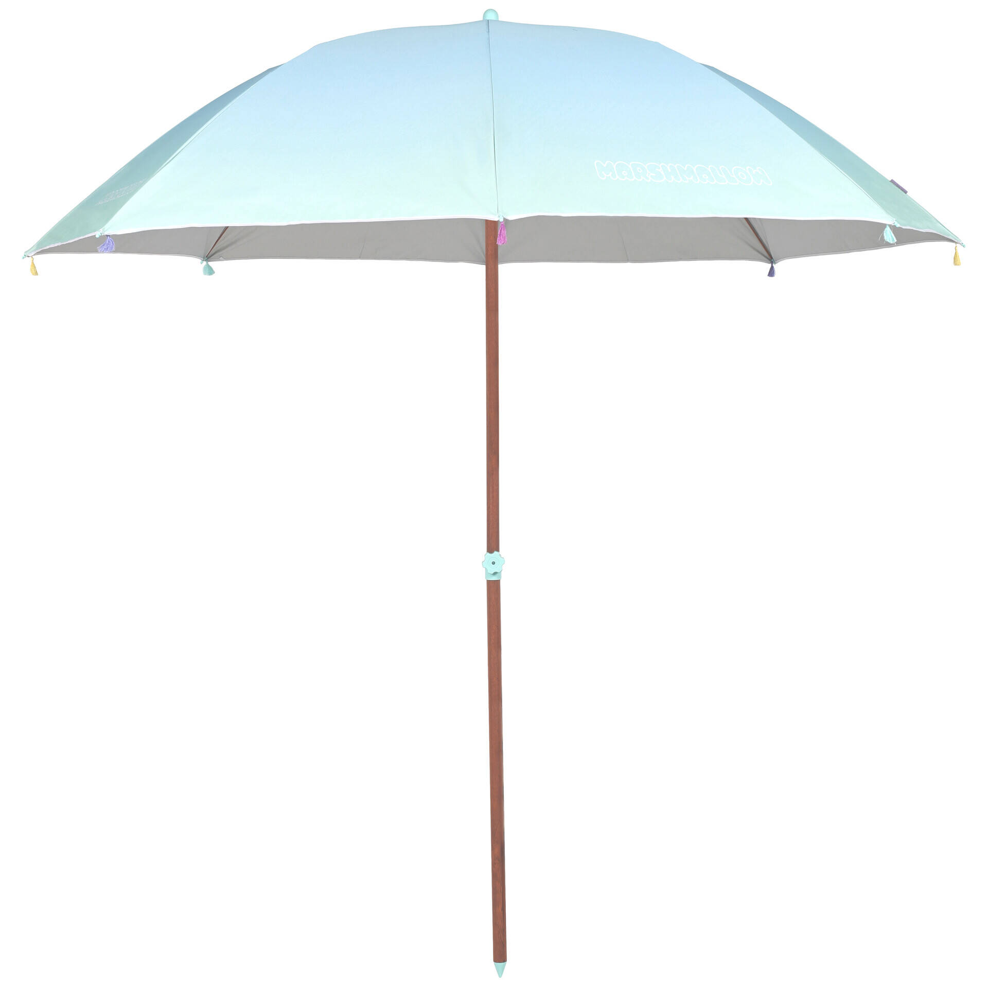 Guarda-Sol Jardim 260cm Azul Marshmallow - 1un | Continente Online