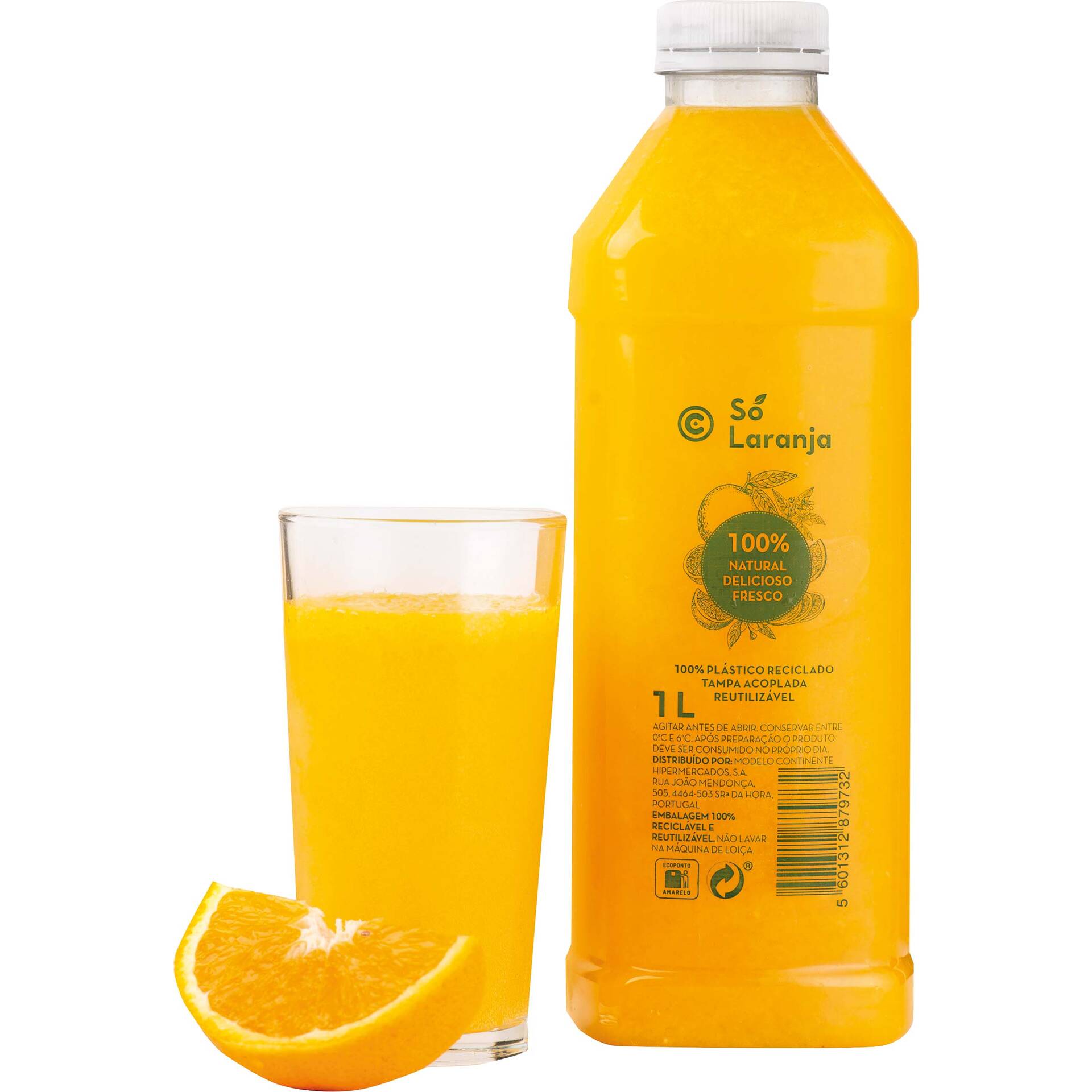 Sumo 100% Laranja Natural Continente - emb. 1 lt | Continente Online