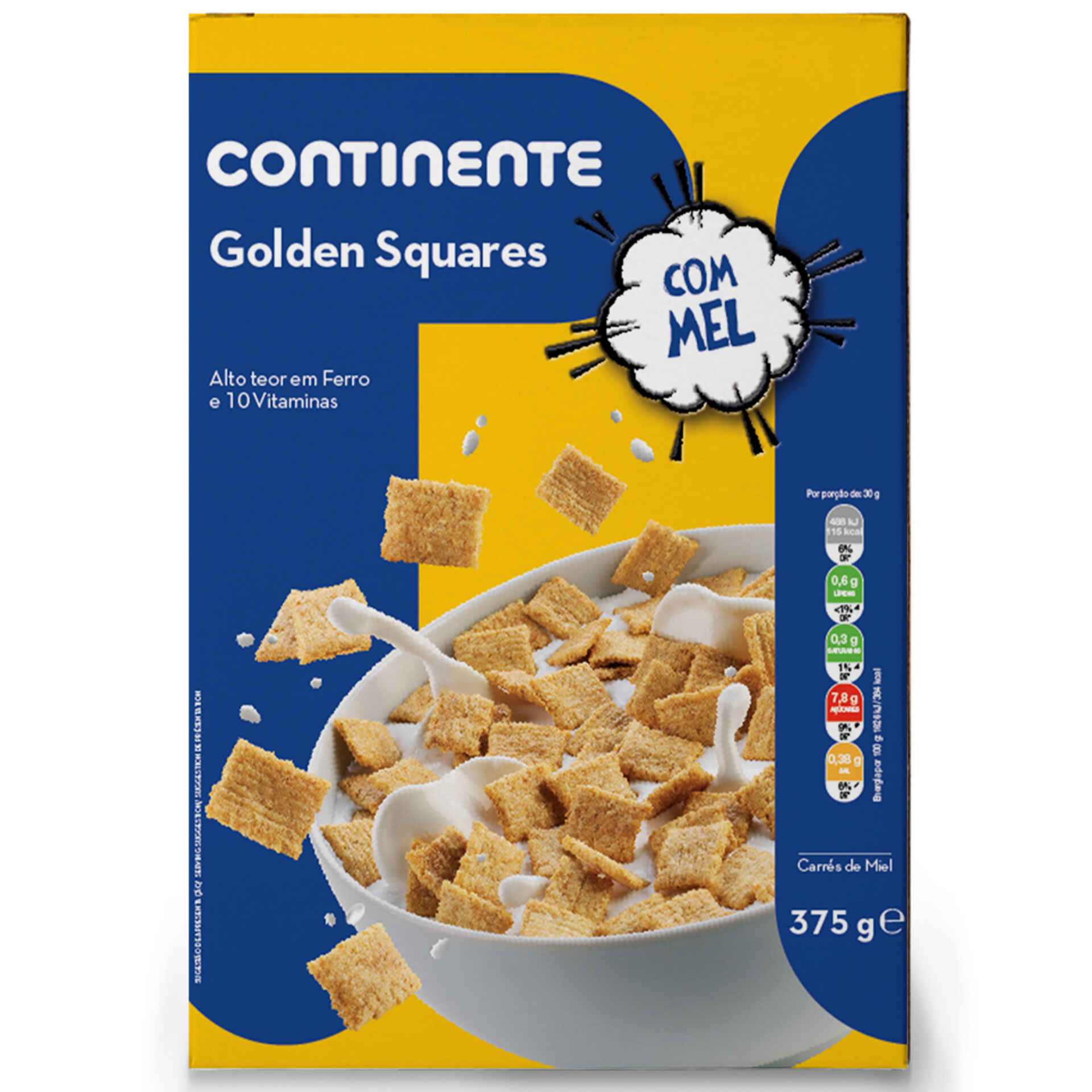 Cereais Golden Squares emb. 375 gr - Continente | Continente