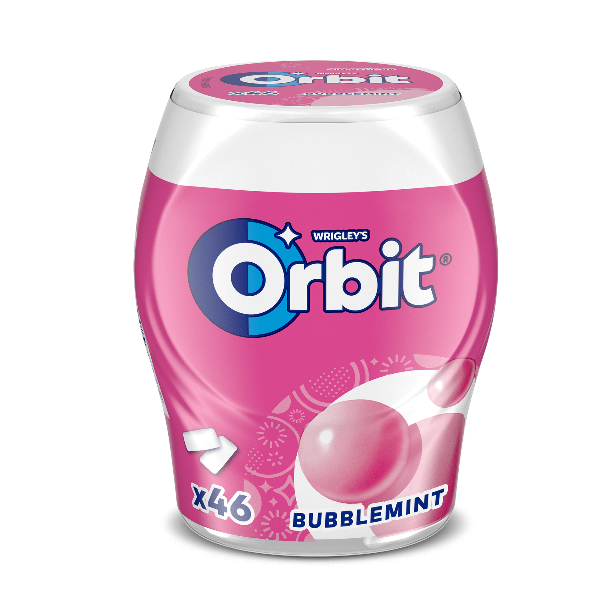 Pastilhas Elásticas Bubblemint Orbit - emb. 64 gr | Continente Online